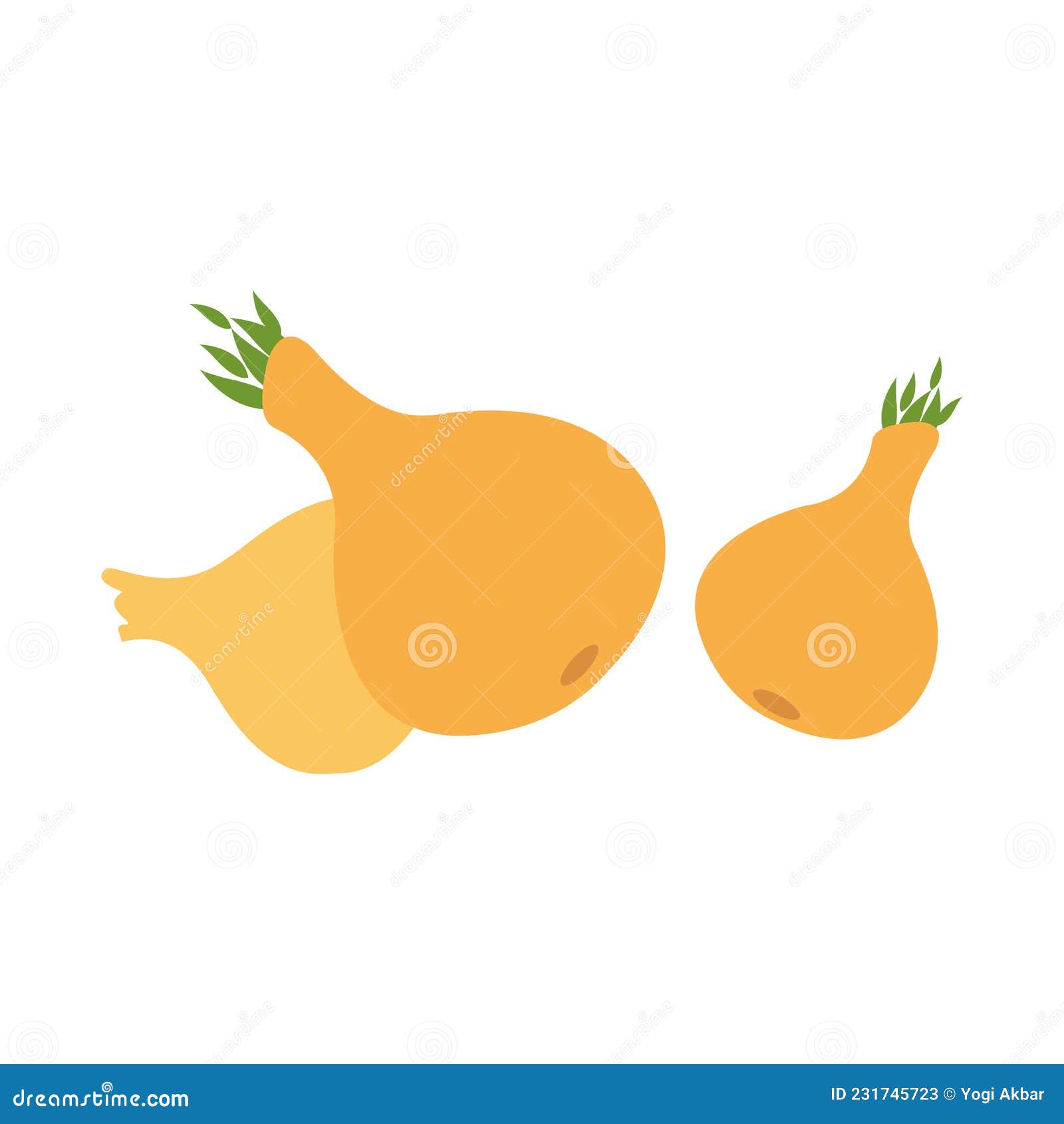 Three Fresh Fresh Onions - Icon Isolated on White Vector Image Stock ...