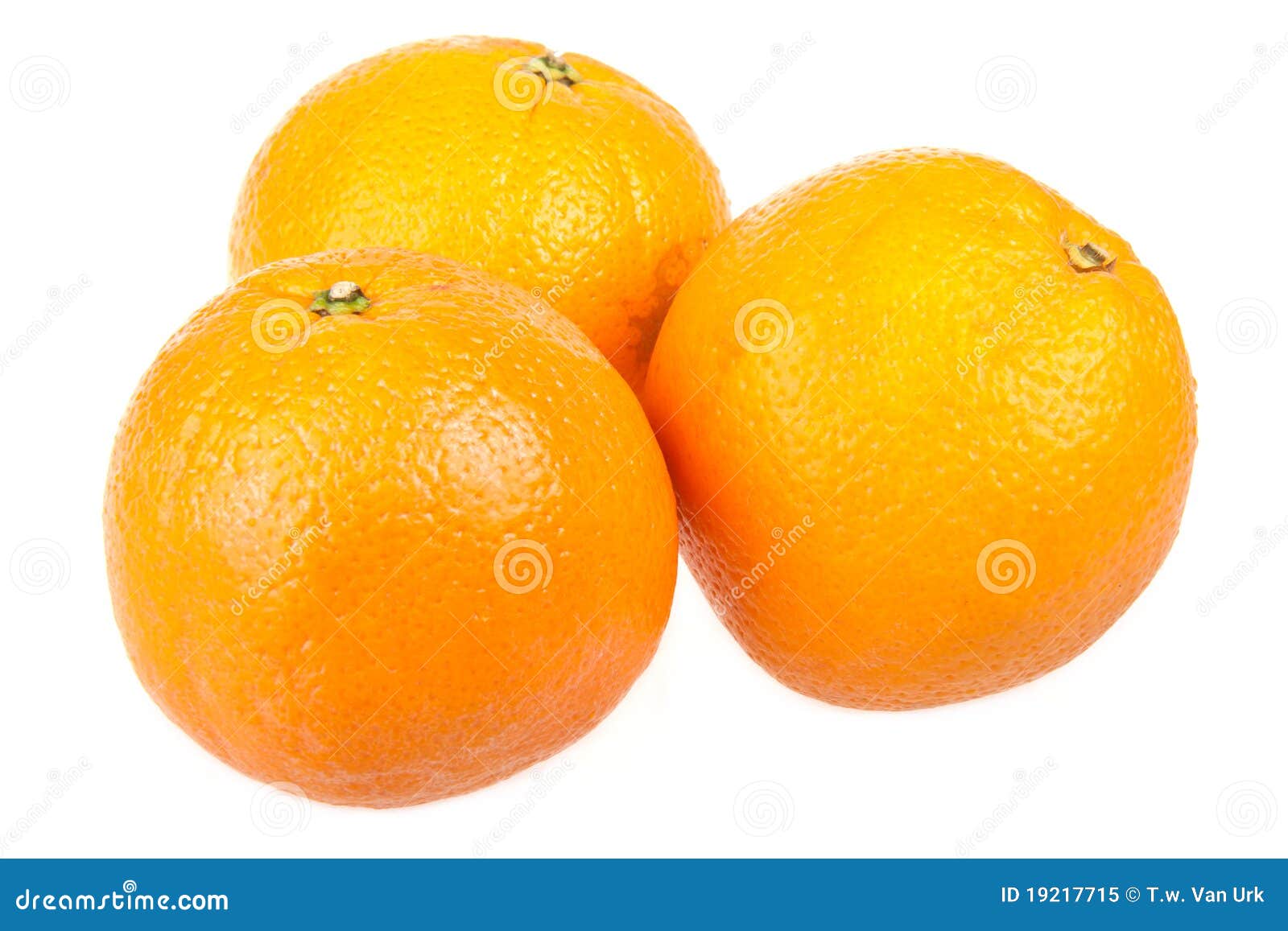 Three Fresh Oranges Isolated on White Stock Image - Image of juice ...