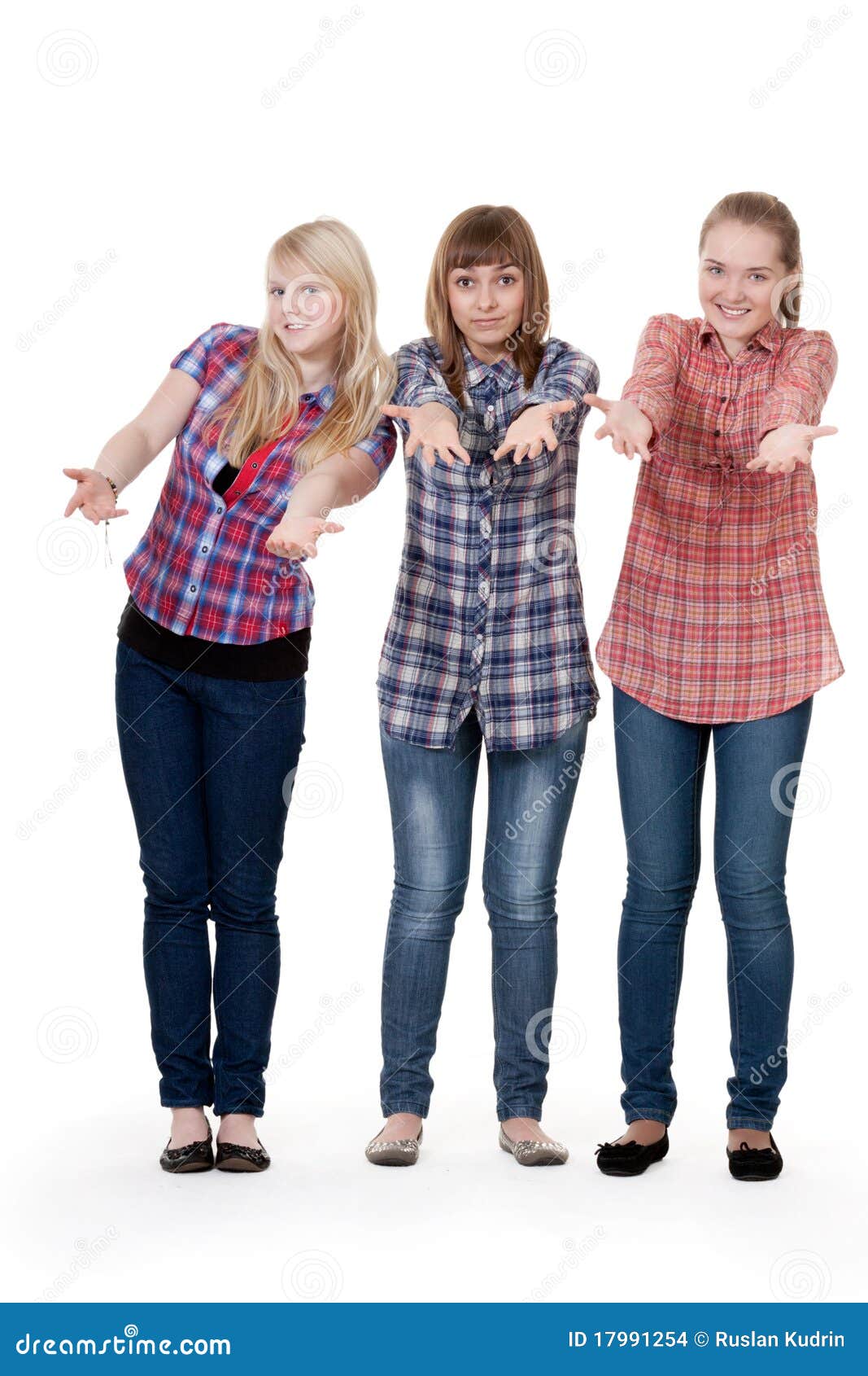Three friends stock photo. Image of friend, cute, senior - 17991254