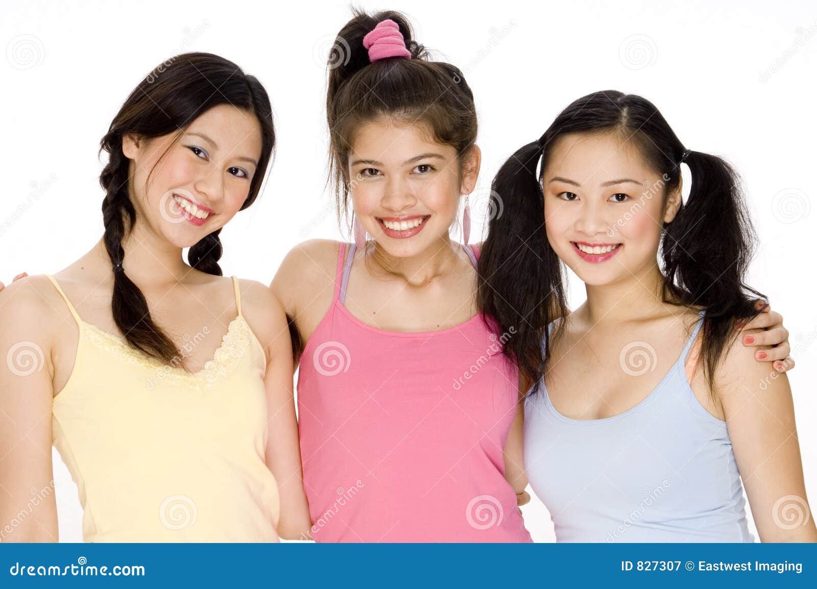 Three Friends stock image. Image of happy, diversity, funky - 827307