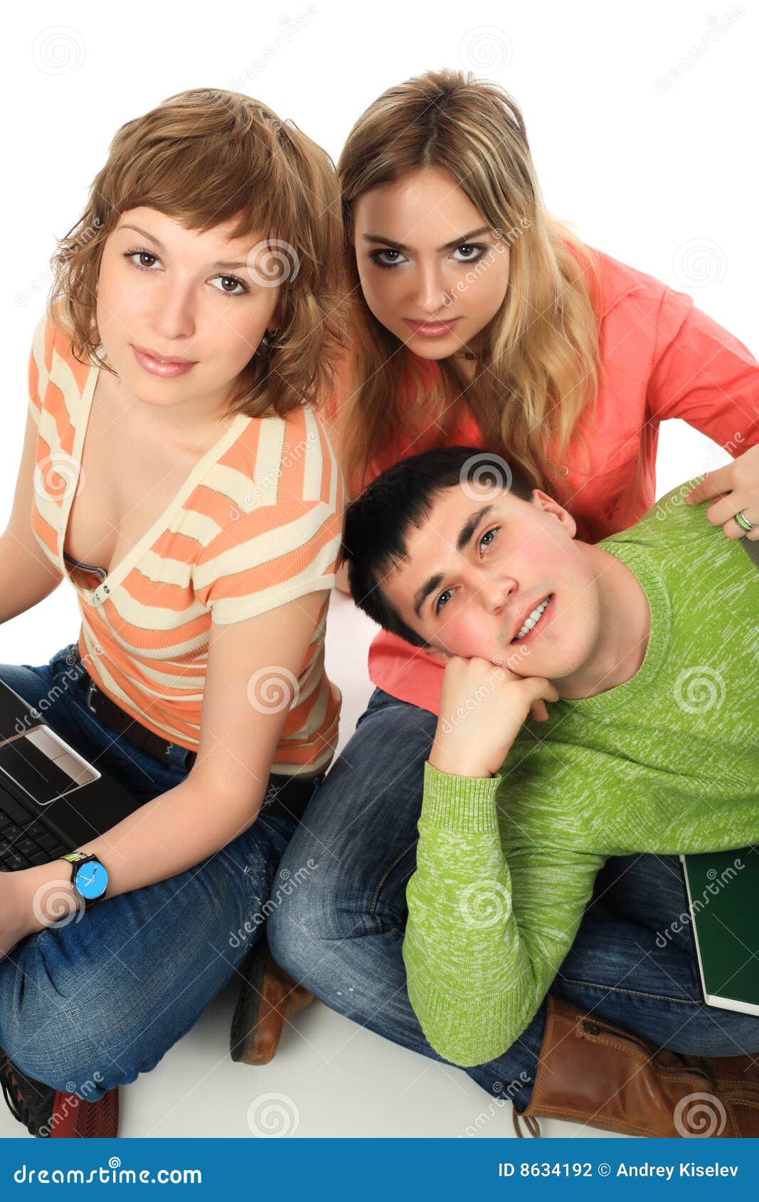 Three Of Friends Picture. Image: 8634192