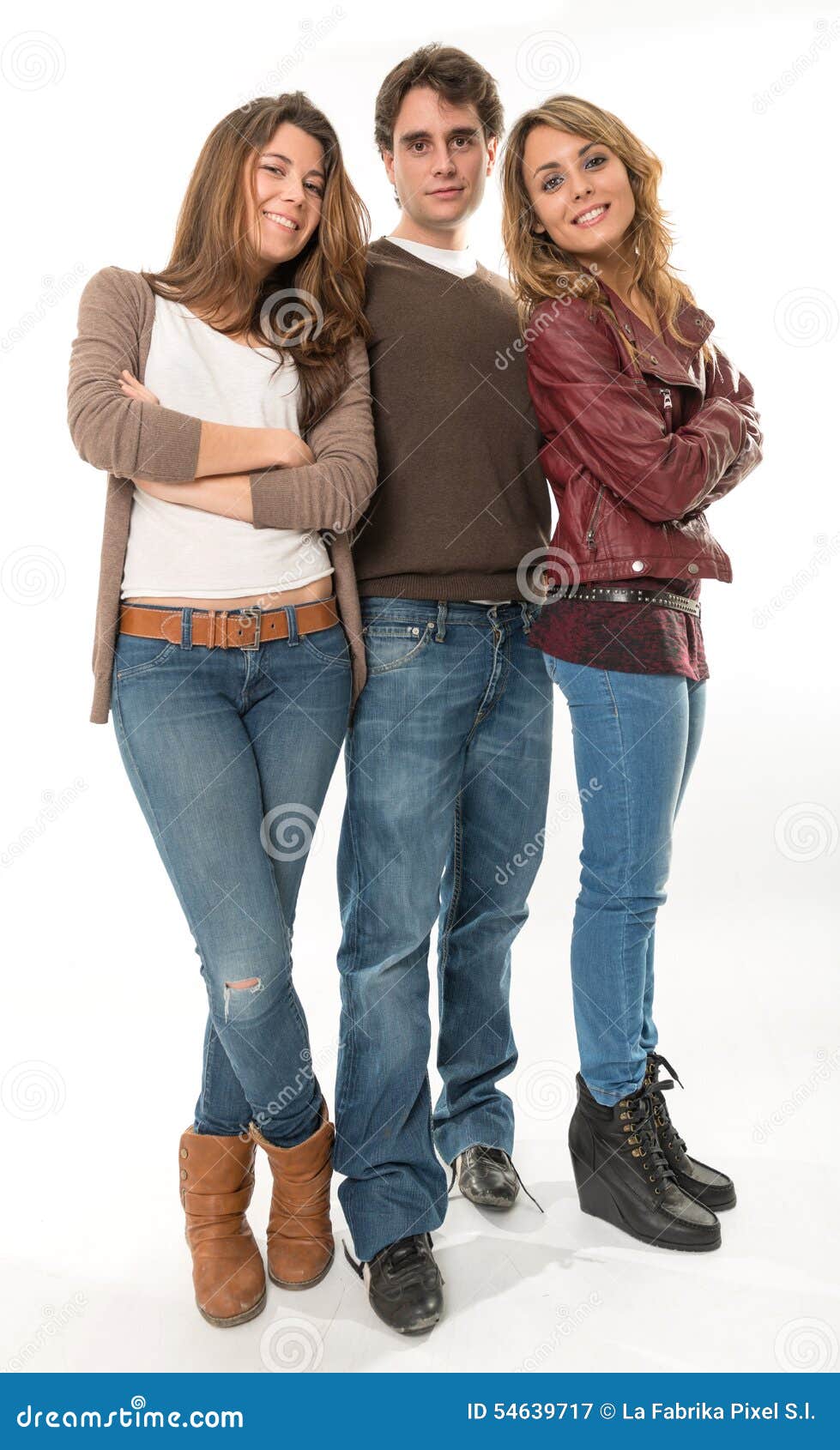 Three friends stock image. Image of confidence, enjoyment - 54639717