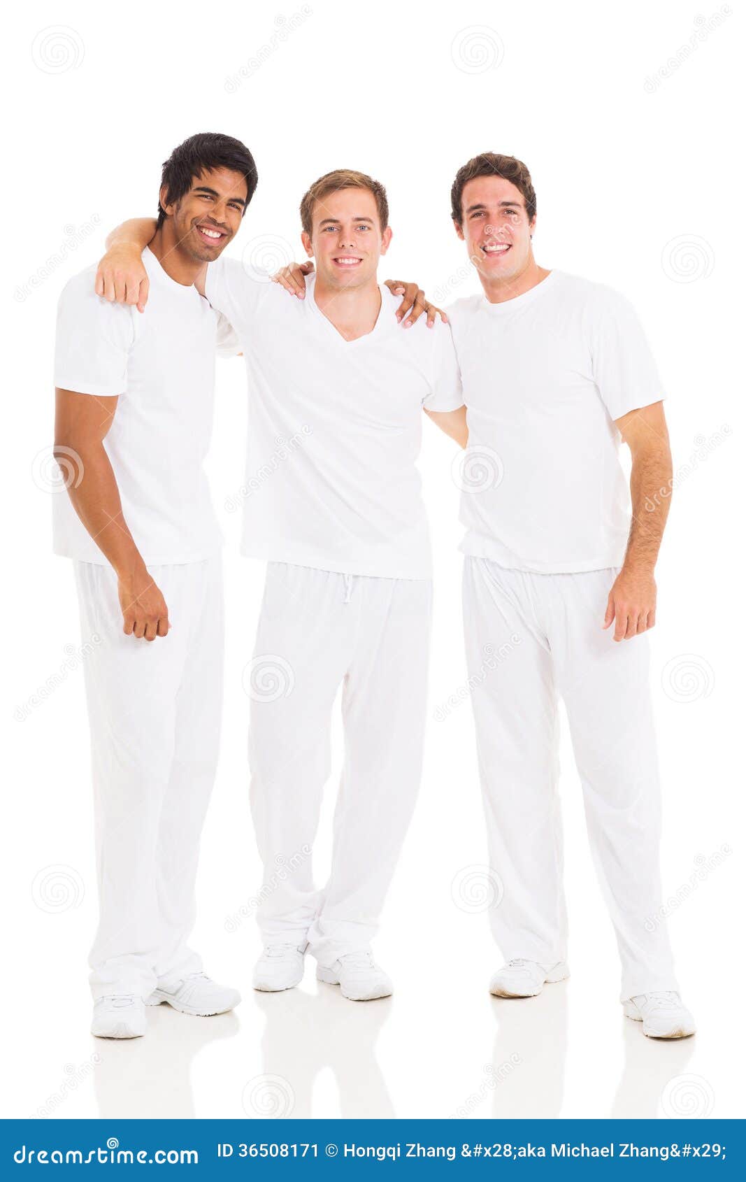 Three friends posing stock image. Image of full, happiness - 36508171