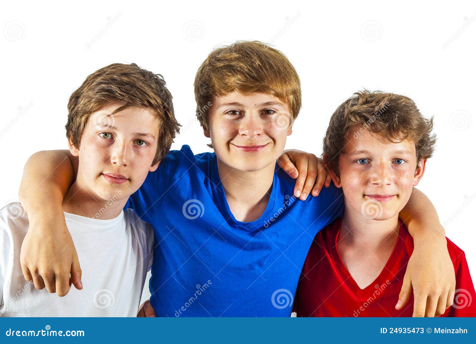 Three Friends Stick Together Stock Image - Image of beautiful, concept ...