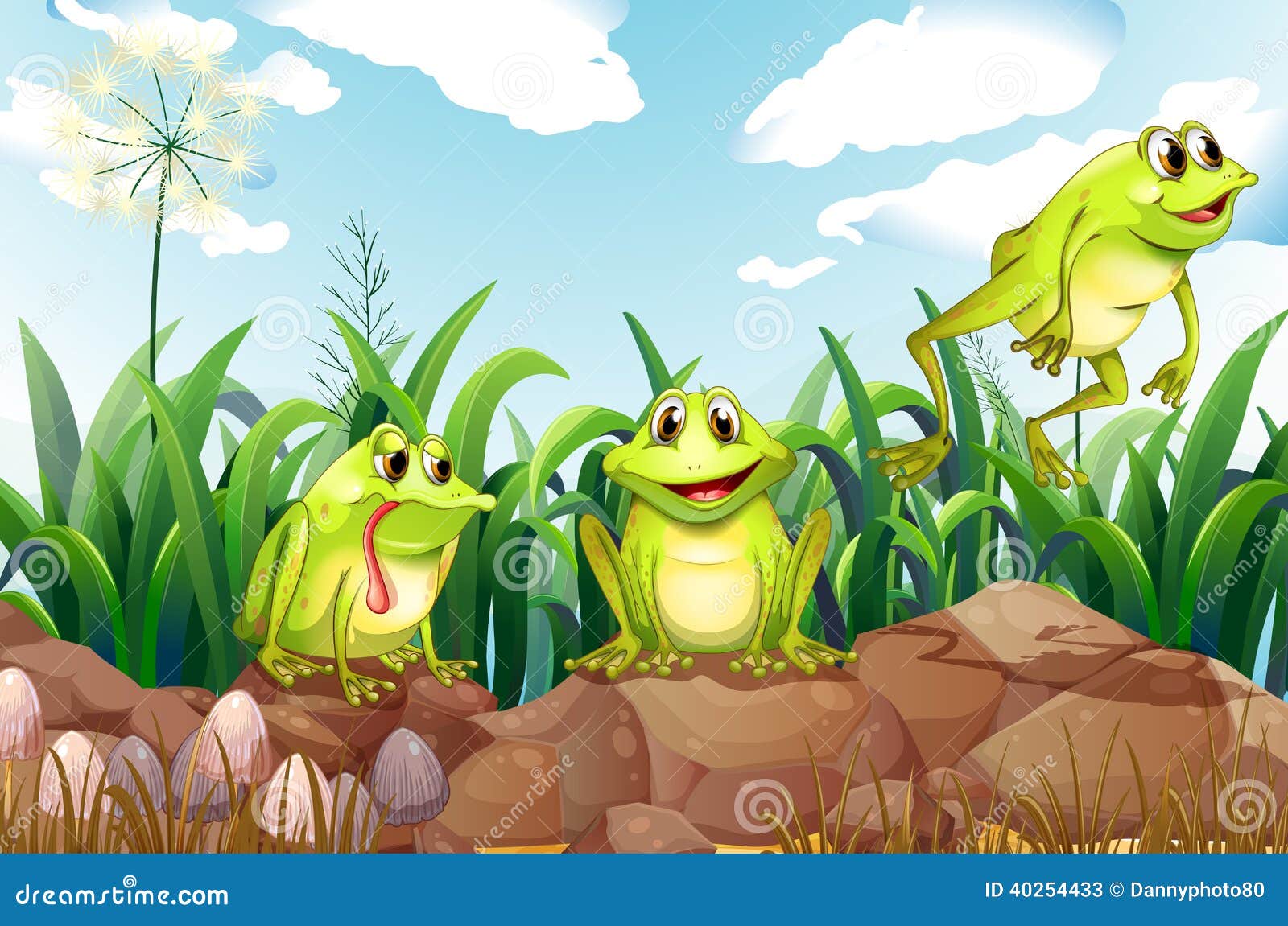 Three Frogs Tried To Catch A Mosquito. Guess Which Of Them Managed To ...