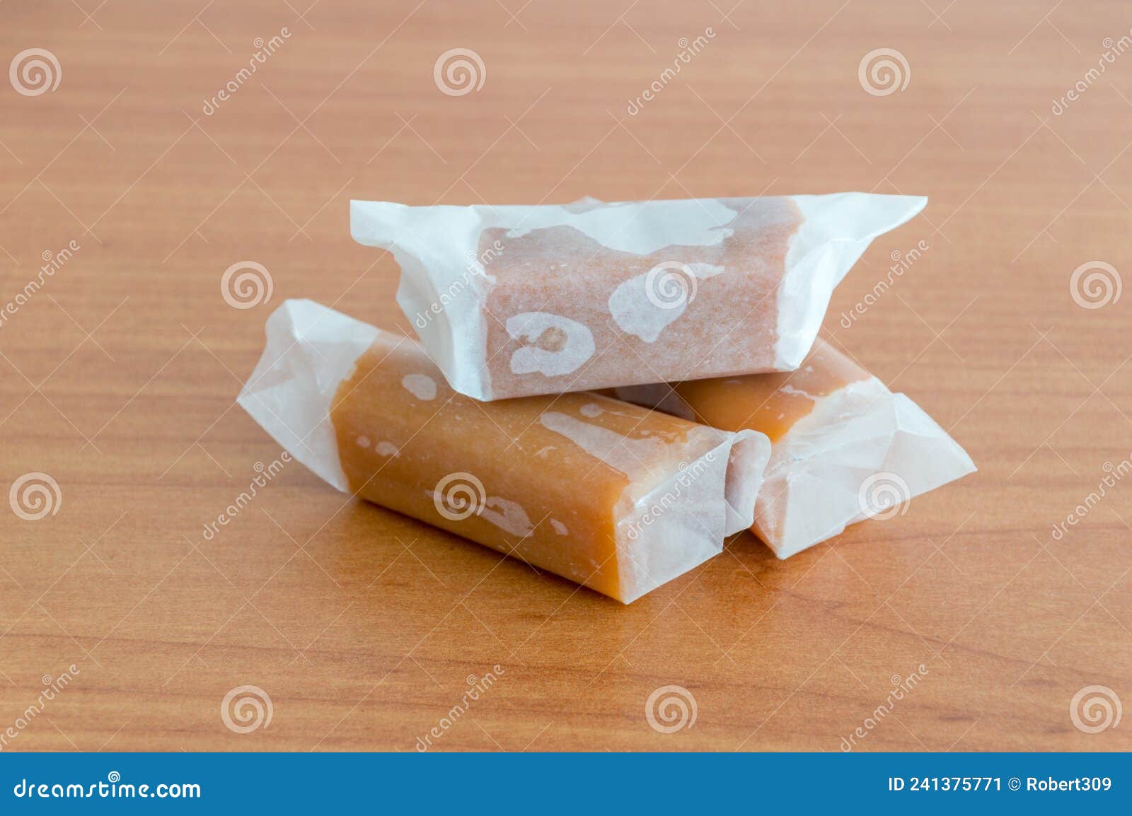 Three Fudge Candy from Known in Poland As Krowki Stock Image - Image of ...