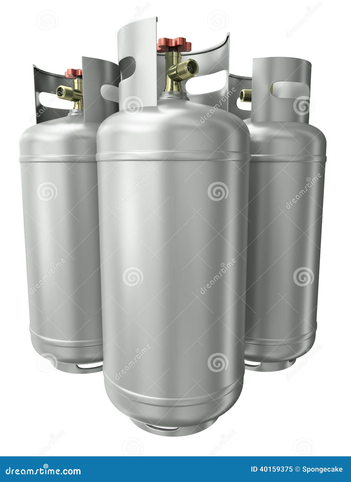 Three gas containers stock illustration. Illustration of handle - 40159375 Three gas containers stock illustration. Illustration of handle - 40159375