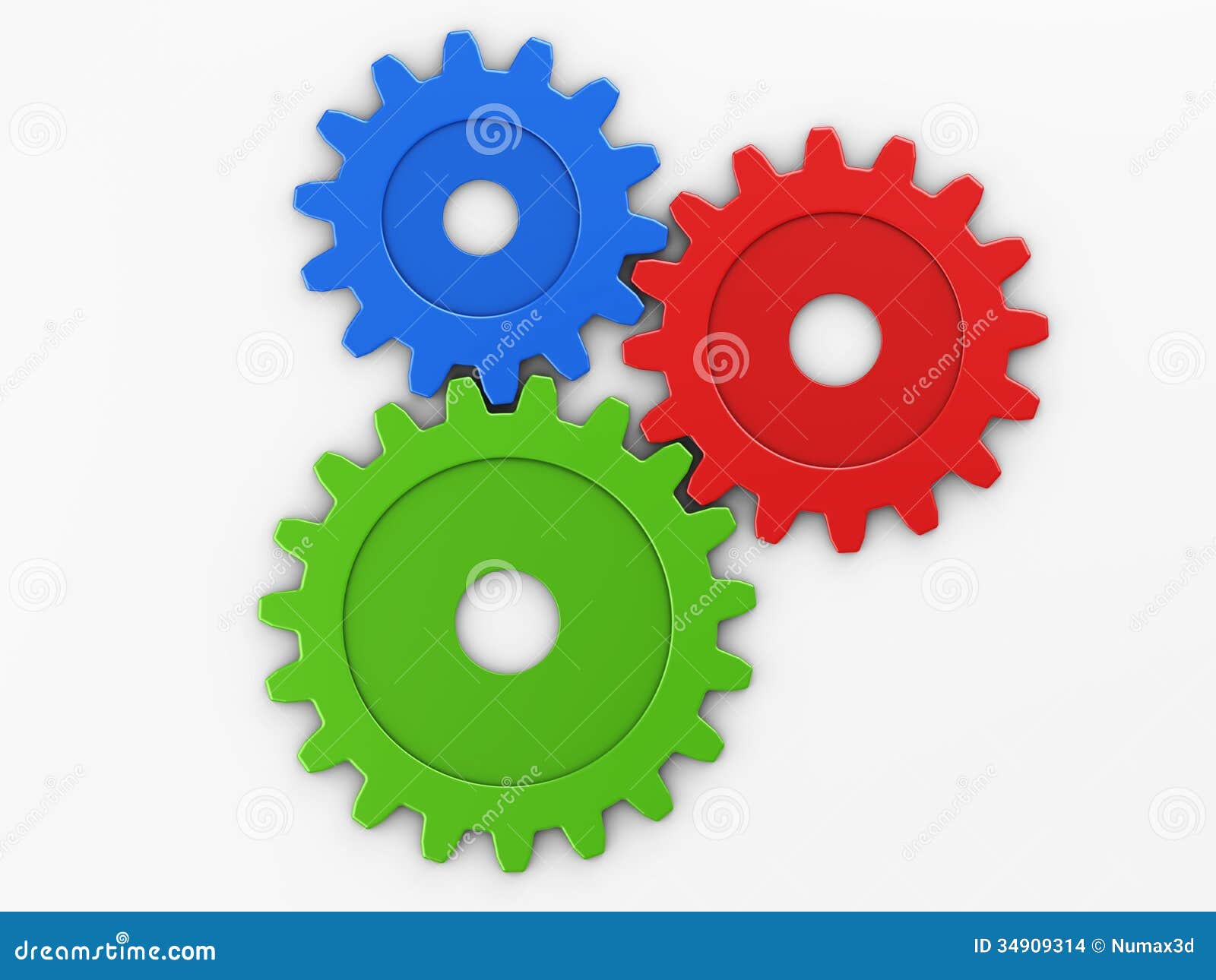 Three Gear To Place Concepts Stock Illustration - Illustration of ...