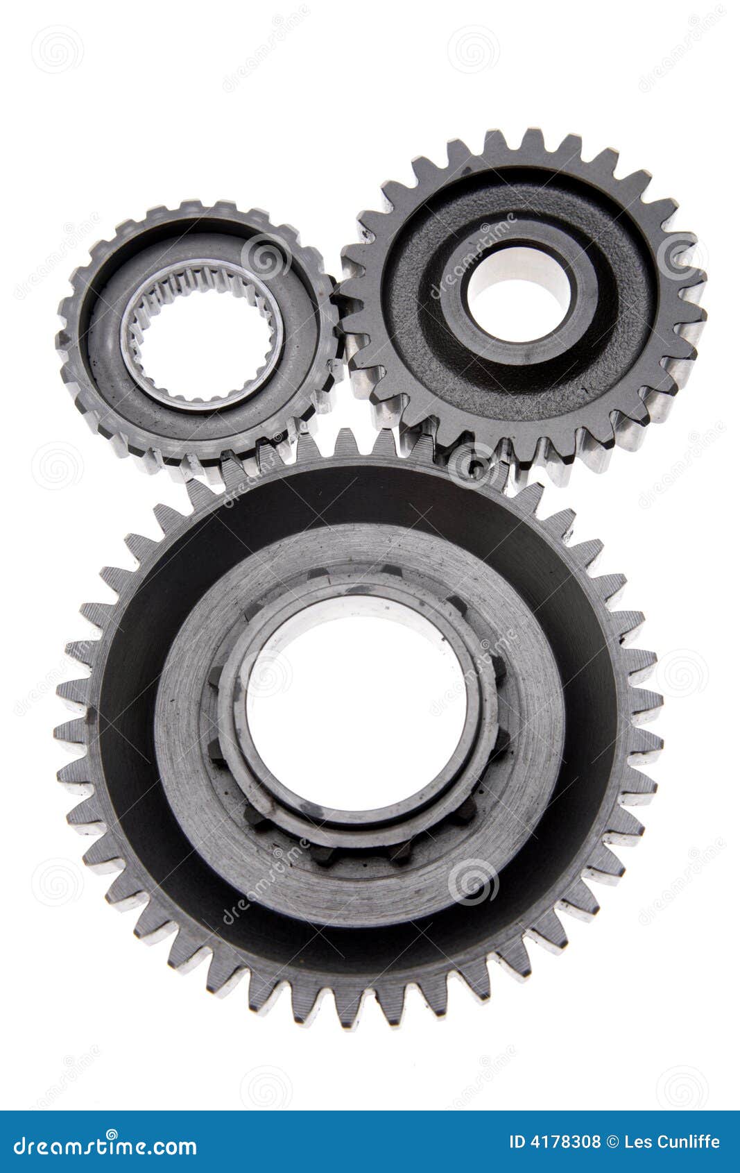 Three gears stock photo. Image of cogs, clipping, mesh - 4178308