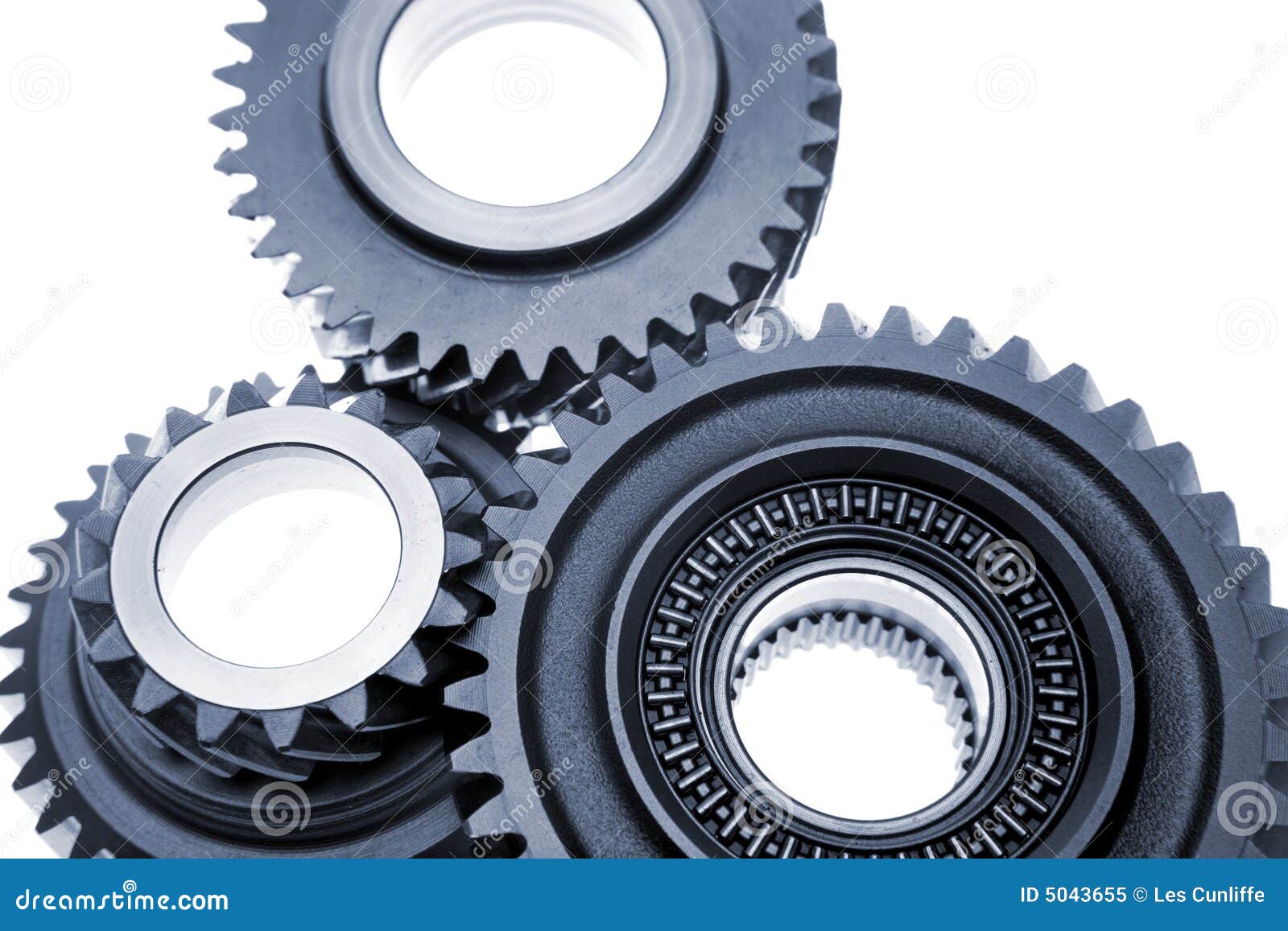 Three gears stock image. Image of gears, studio, industrial - 5043655