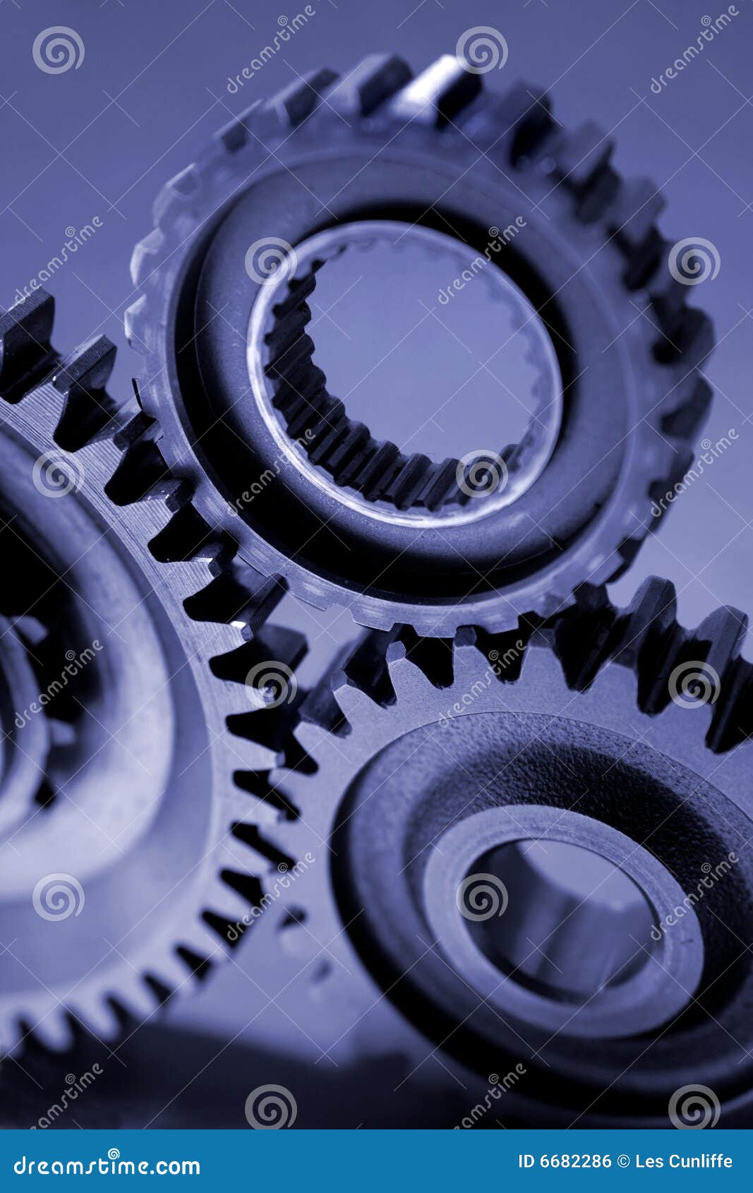 Three gears stock photo. Image of interlink, color, combining - 6682286