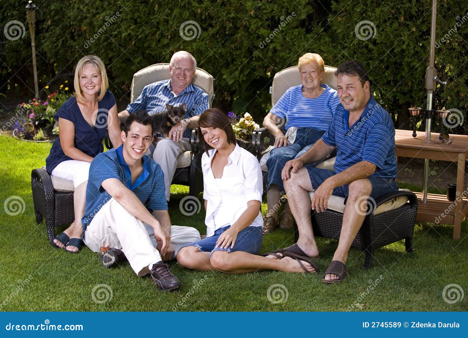 Three generations stock image. Image of grandma, grandparents - 2745589