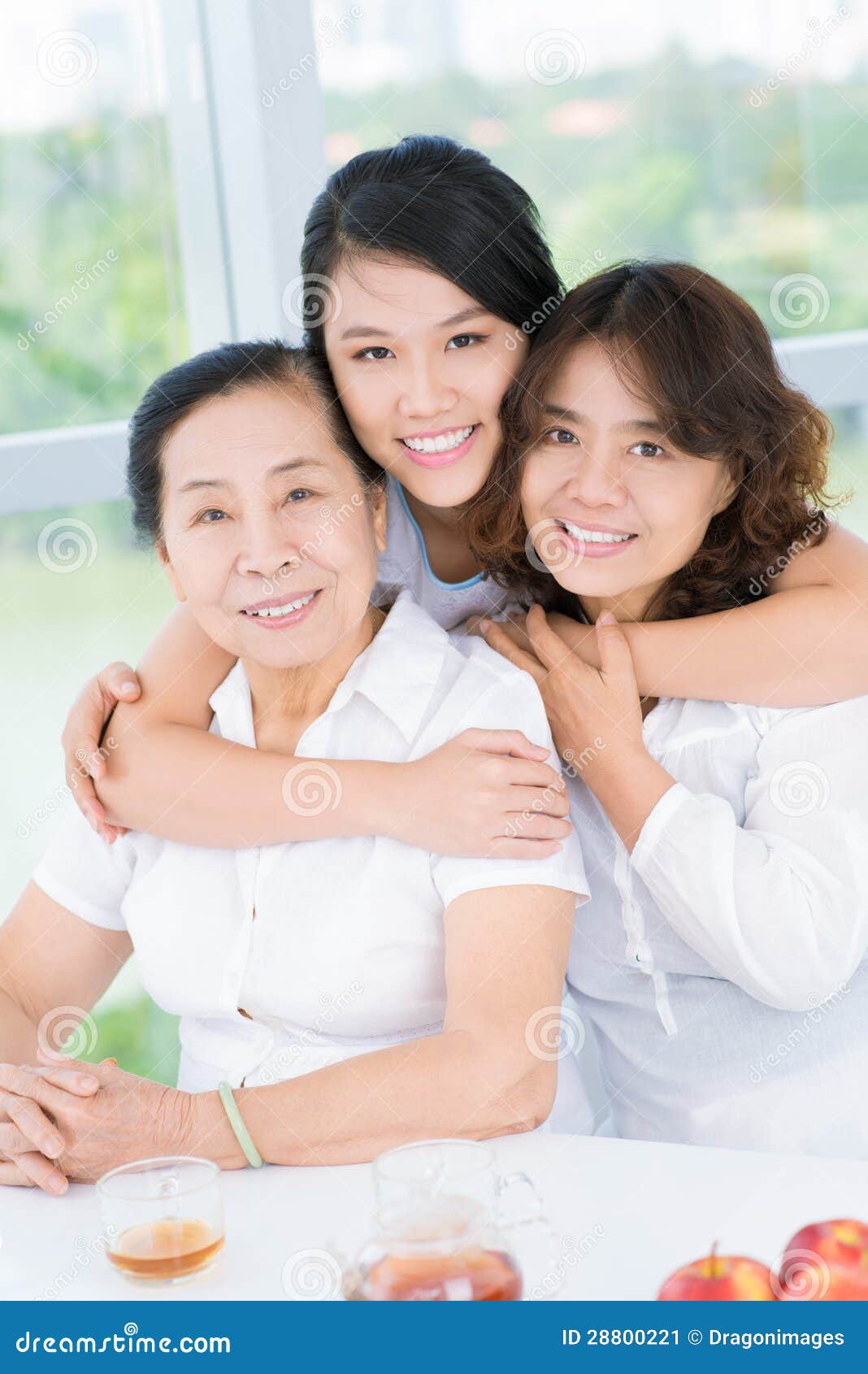 Three generations stock image. Image of happiness, embracing - 28800221