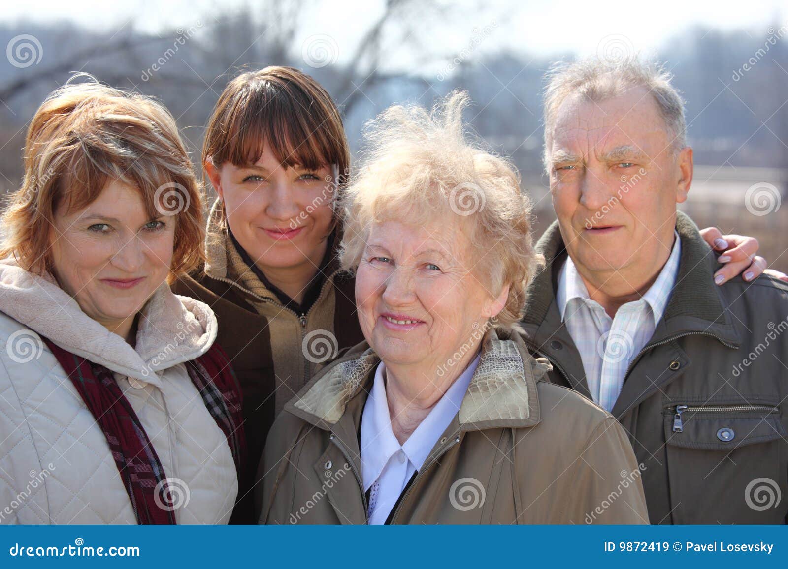Three generations stock image. Image of husband, aging - 9872419