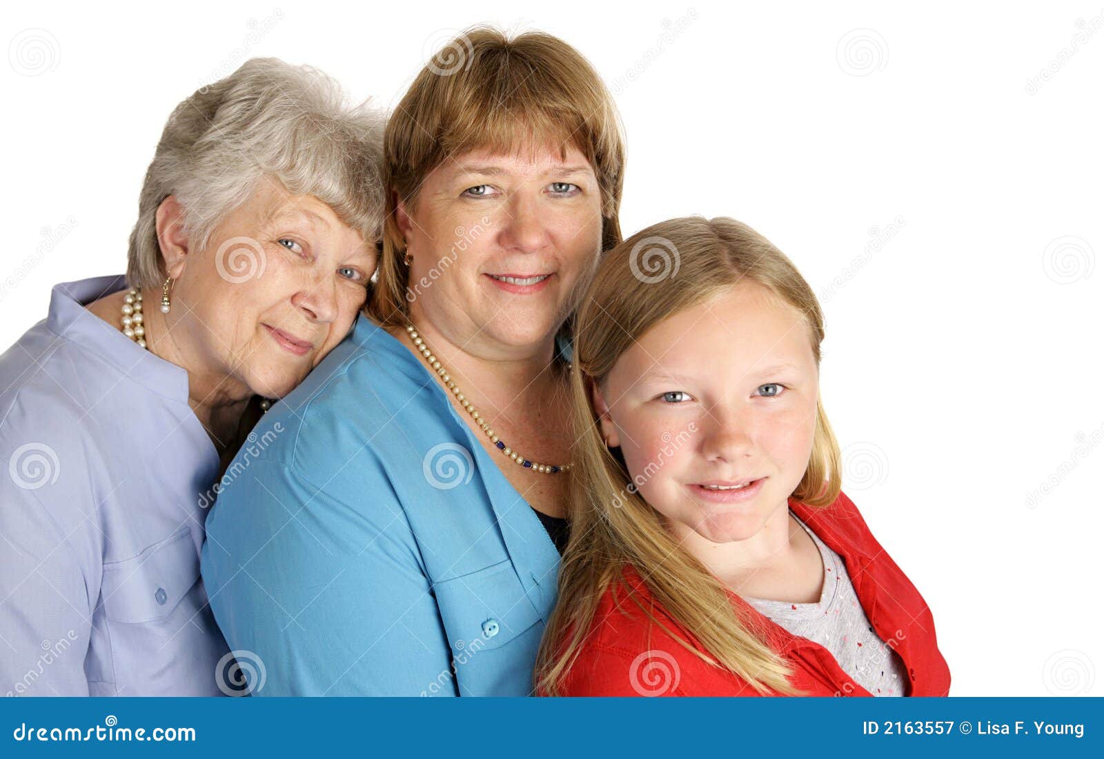 Three Generations of Beauty Stock Image - Image of group, mature: 2163557