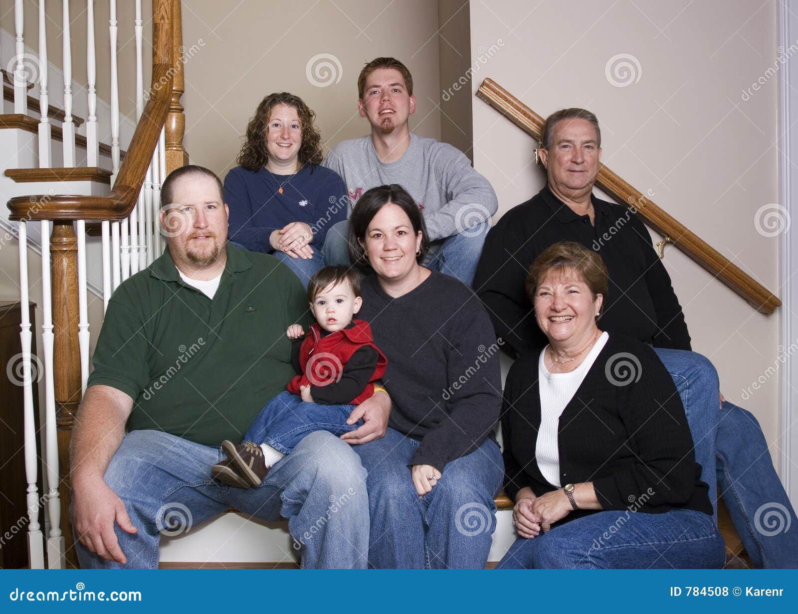 Three generations family stock photo. Image of portrait - 784508