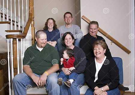 Three Generations Family Having Fun Stock Image - Image of retire ...