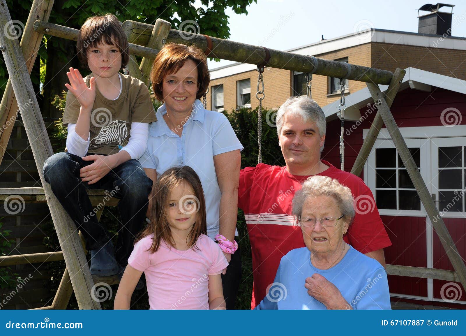 Three generations stock image. Image of families, grandson - 67107887