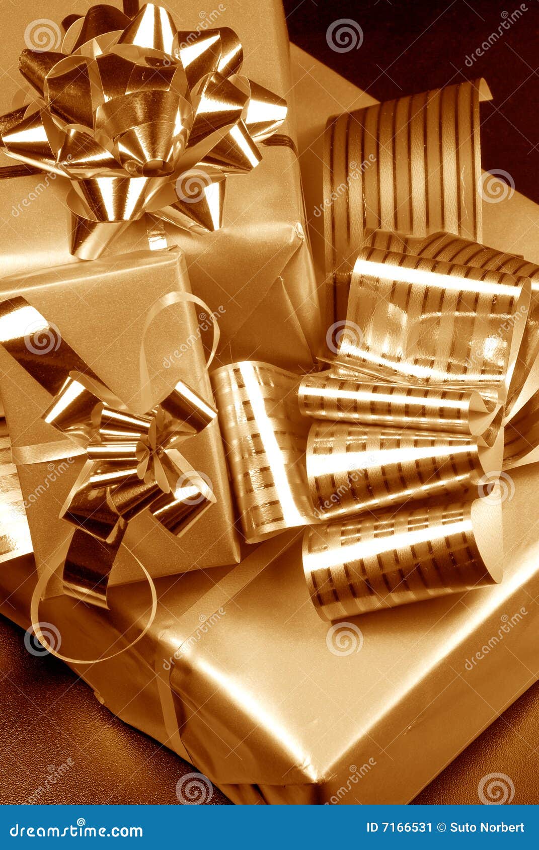 Three gift boxes stock image. Image of christmas, shopping - 7166531