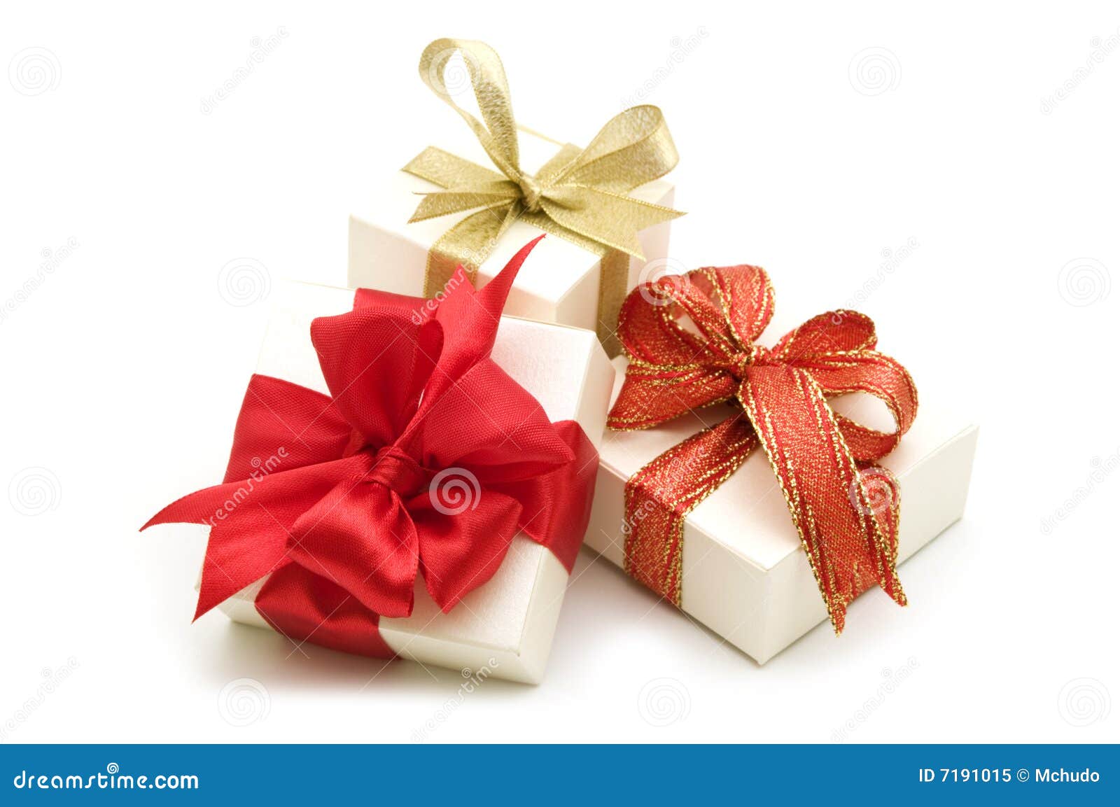 Three gift boxes stock image. Image of package, occasion - 7191015