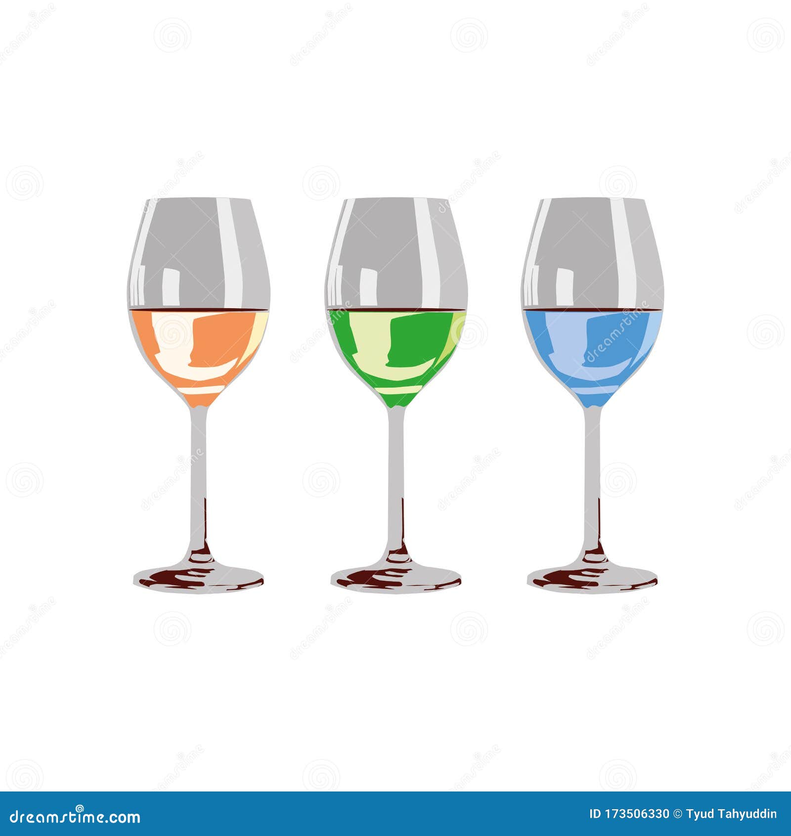 Three Color Drink Glasses Stock Illustrations – 159 Three Color Drink ...
