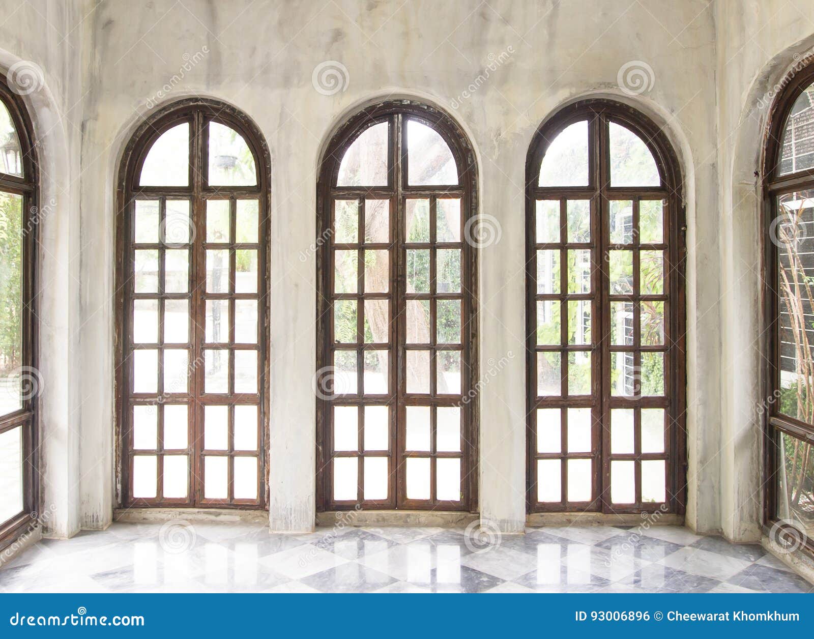 Three glasses window stock photo. Image of clipping, decoration - 93006896