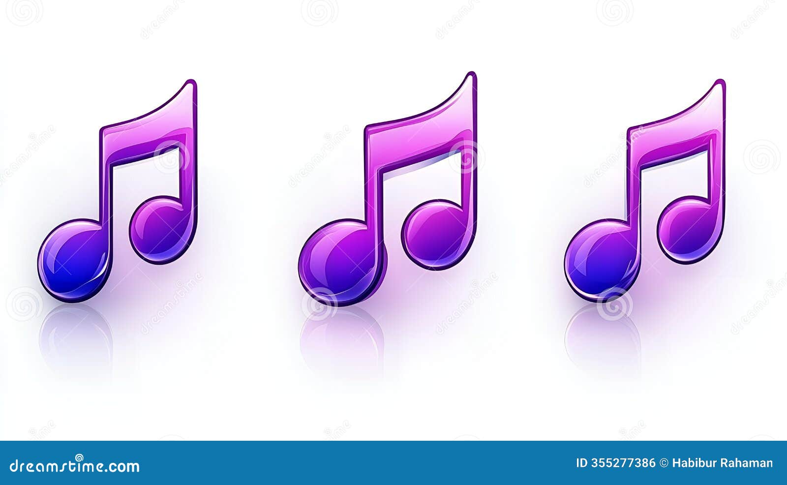 Purple Music Player Displaying Audio Track Information With Teal ...