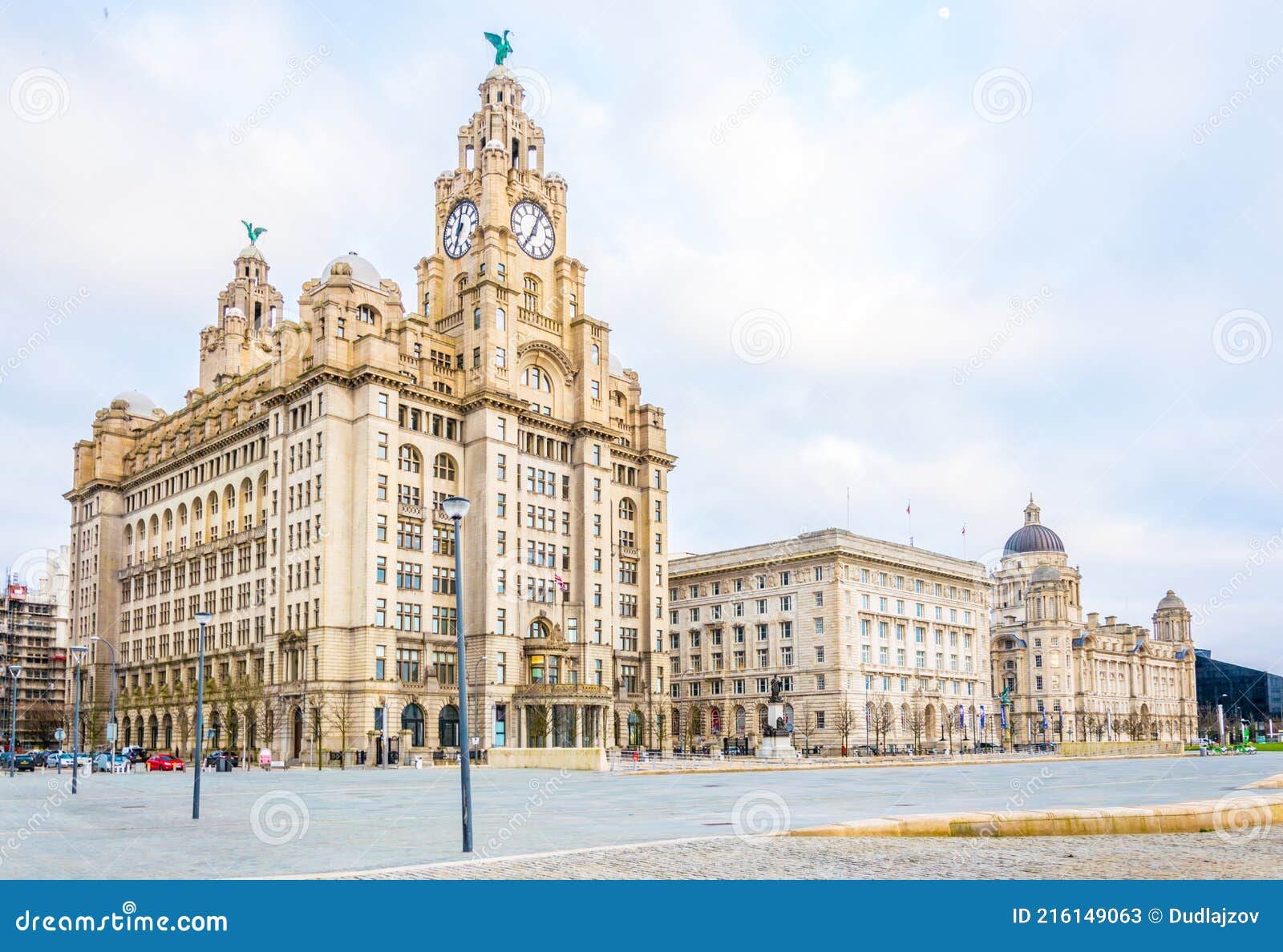 Three Graces Buildings in Liverpool, England Editorial Stock Photo ...