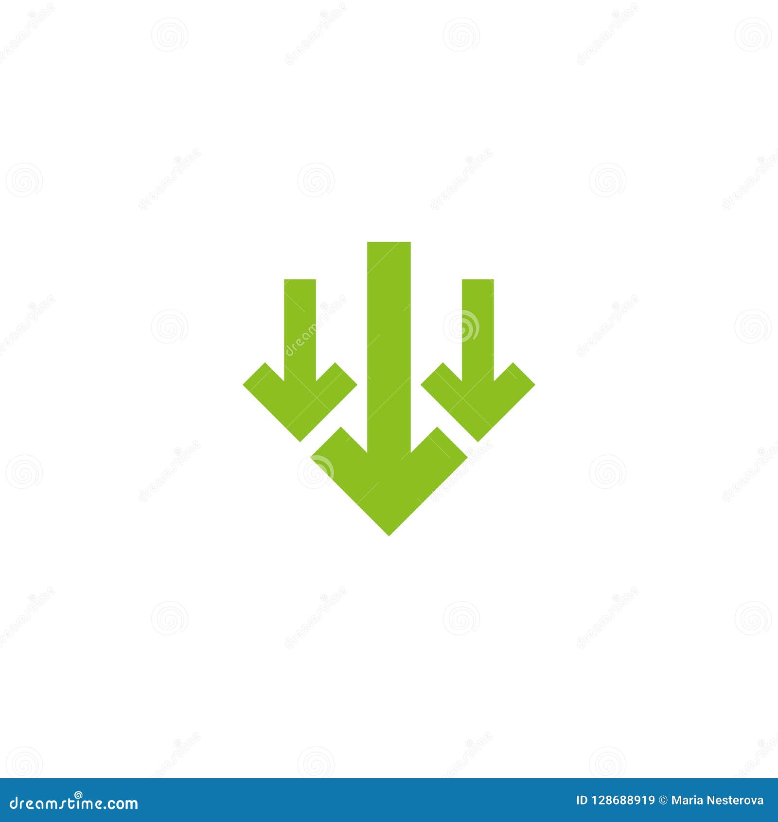 Green 3d Decrease Graph Royalty-Free Stock Photo | CartoonDealer.com ...