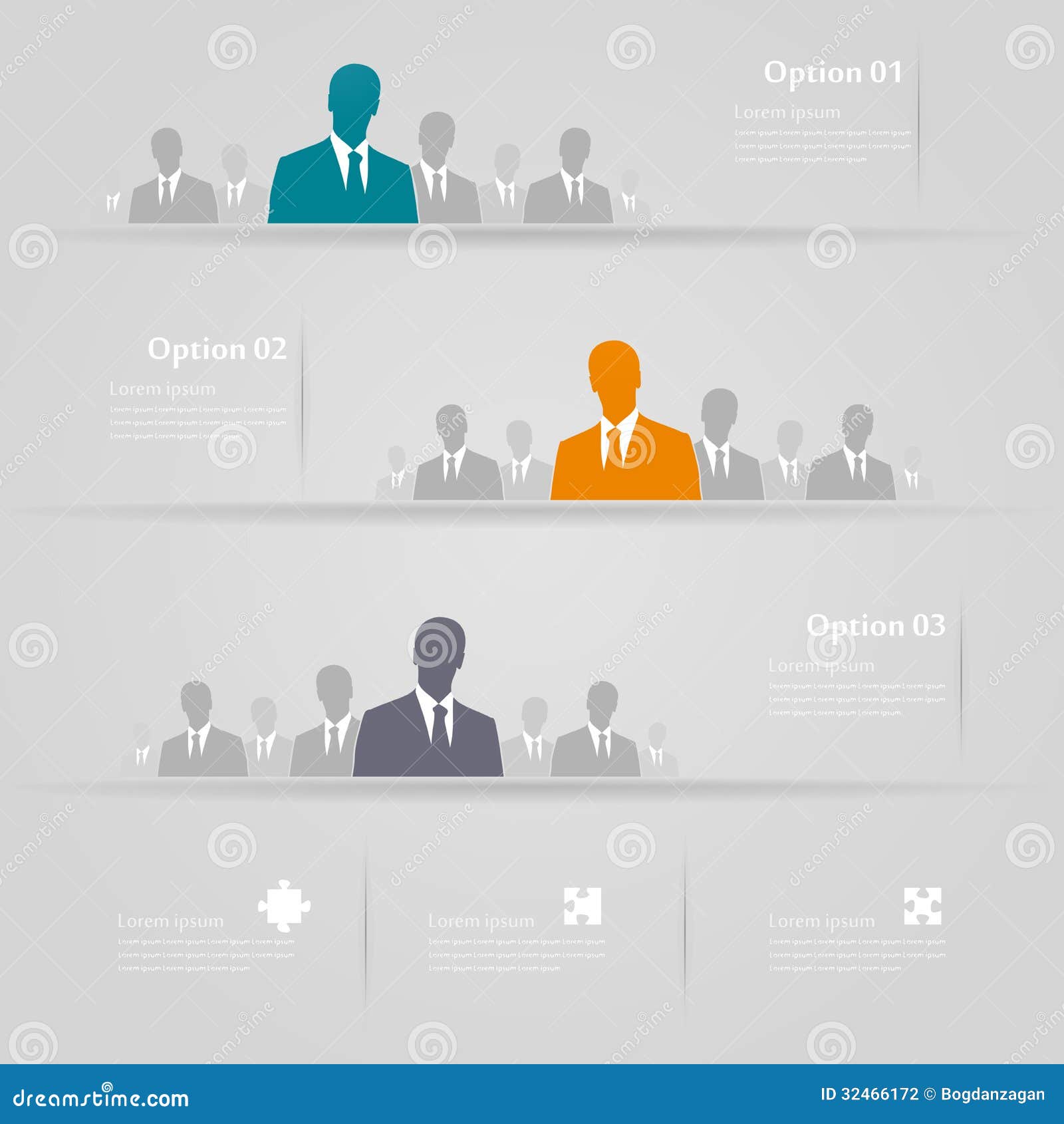 Three groups stock vector. Illustration of graph, infographic - 32466172