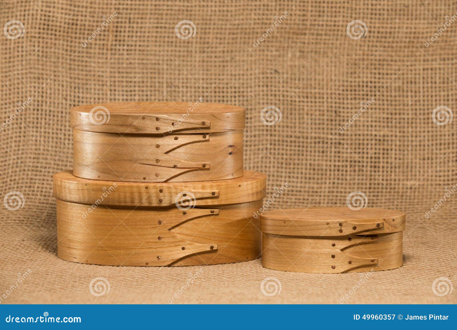 Three Hand Made Shaker Boxes Stock Image | CartoonDealer.com #49960357