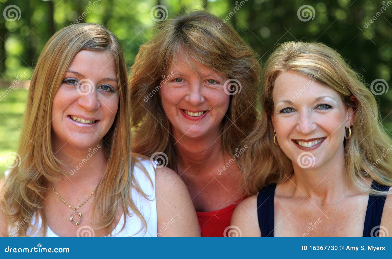Three Happy Sisters 2 stock photo. Image of friendship - 16367730