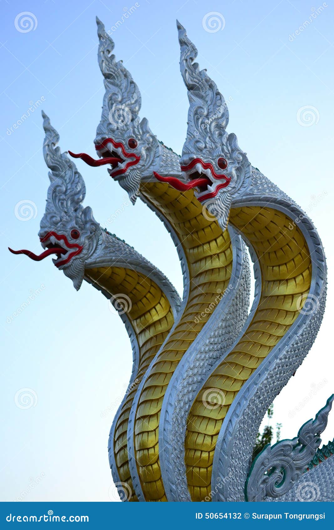 Three Head Of Naga Stock Photography | CartoonDealer.com #80887472