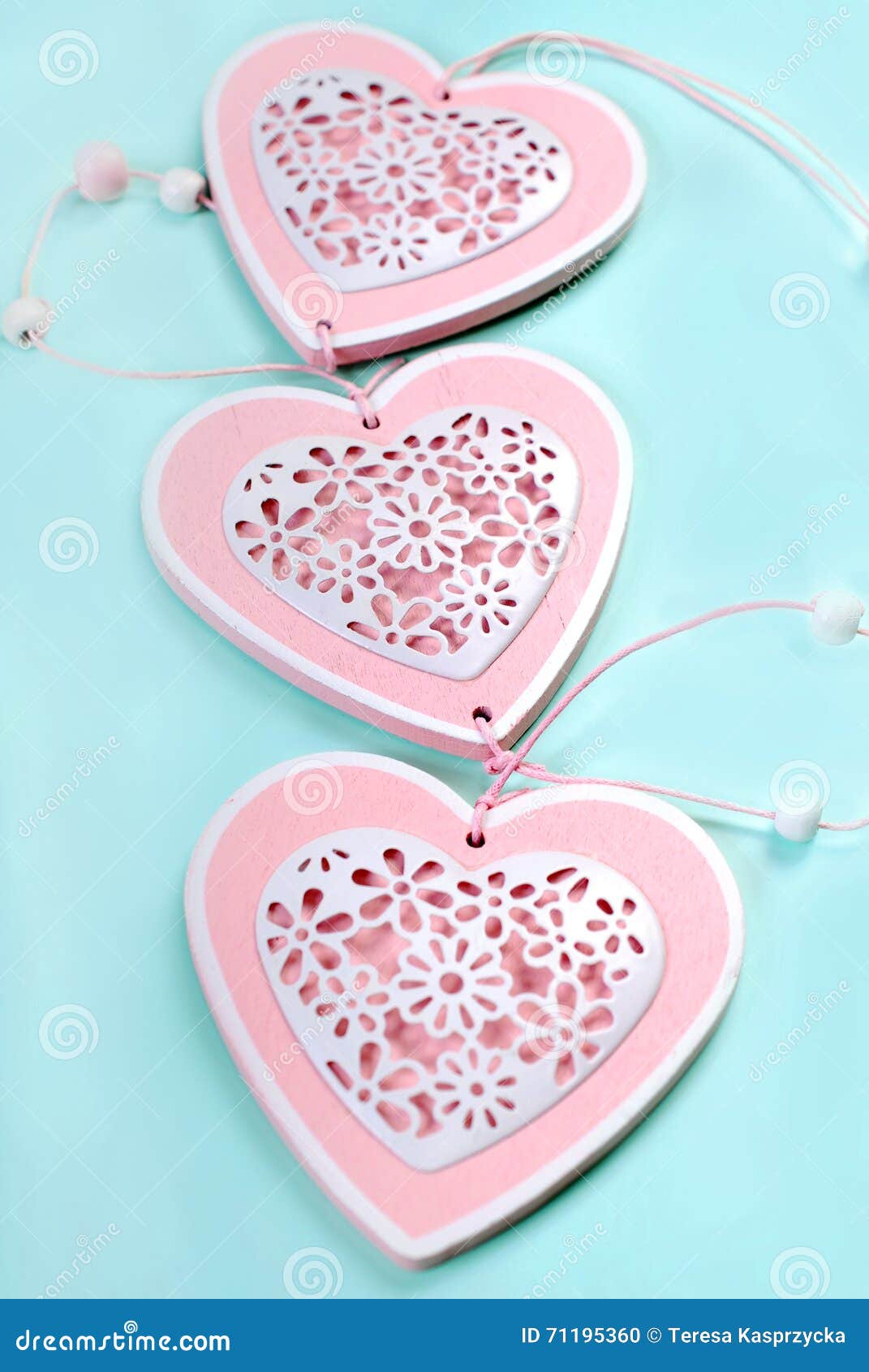 Three Hearts Mint Color Background Stock Photos - Free & Royalty-Free ...