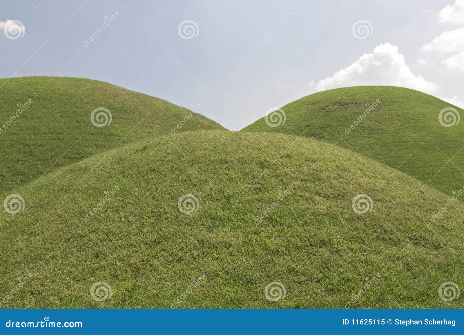 Three Hills, South Korea stock image. Image of background - 11625115