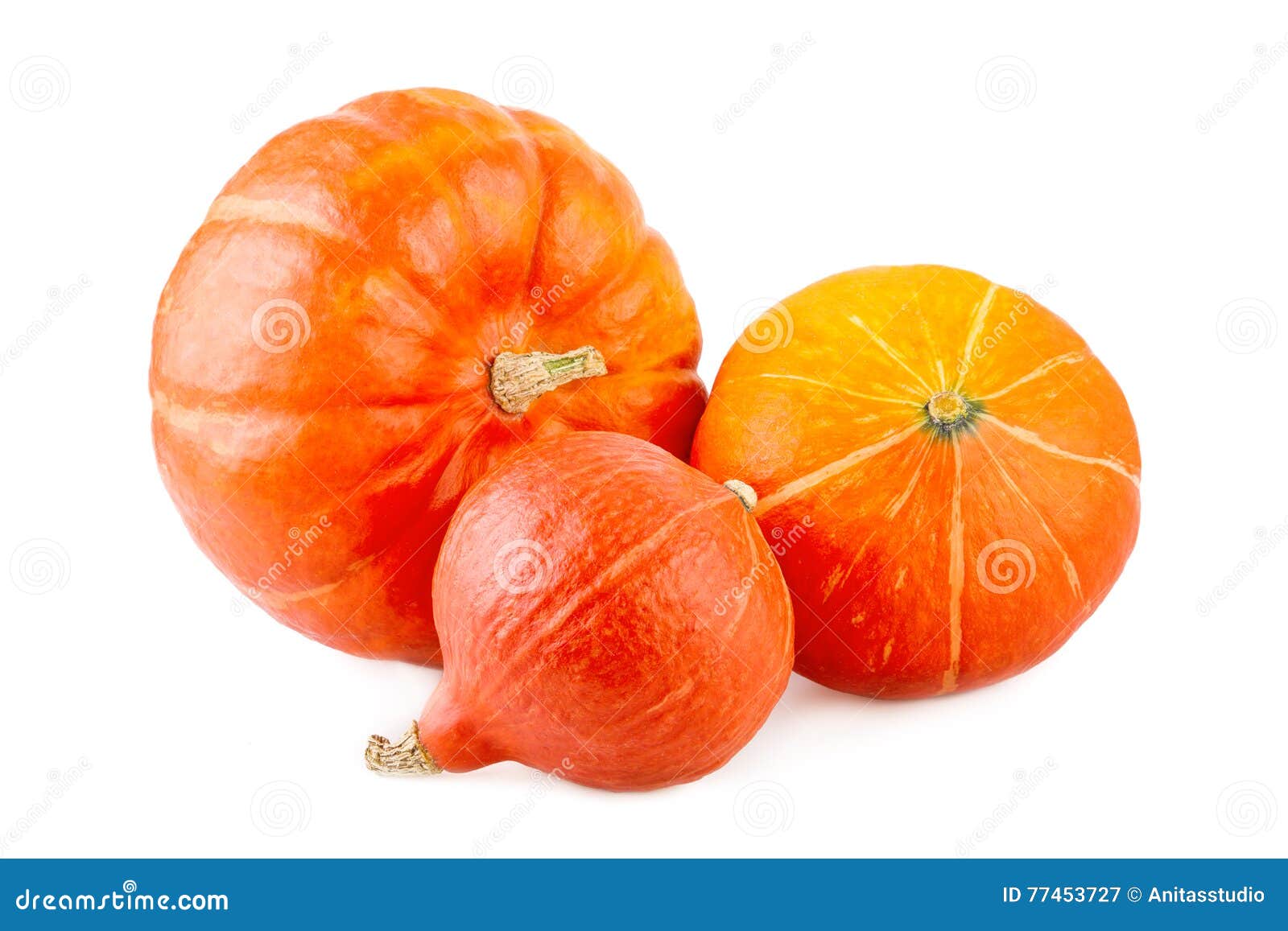 Three Hokkaido squash stock image. Image of text, kuri - 77453727