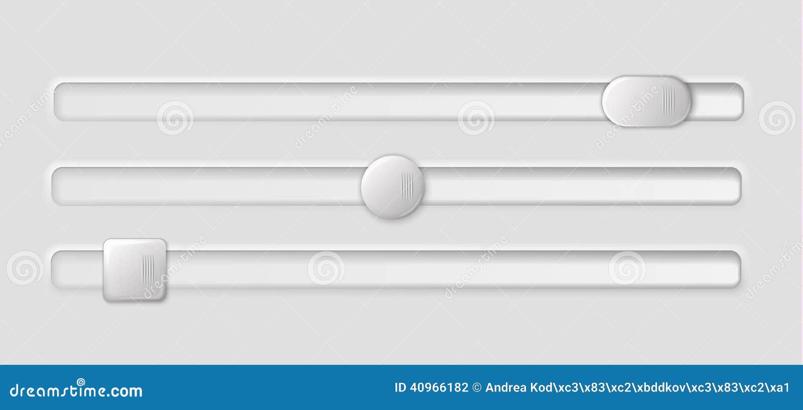 Three Horizontal Paper Folded Steps Template Vector Illustration ...
