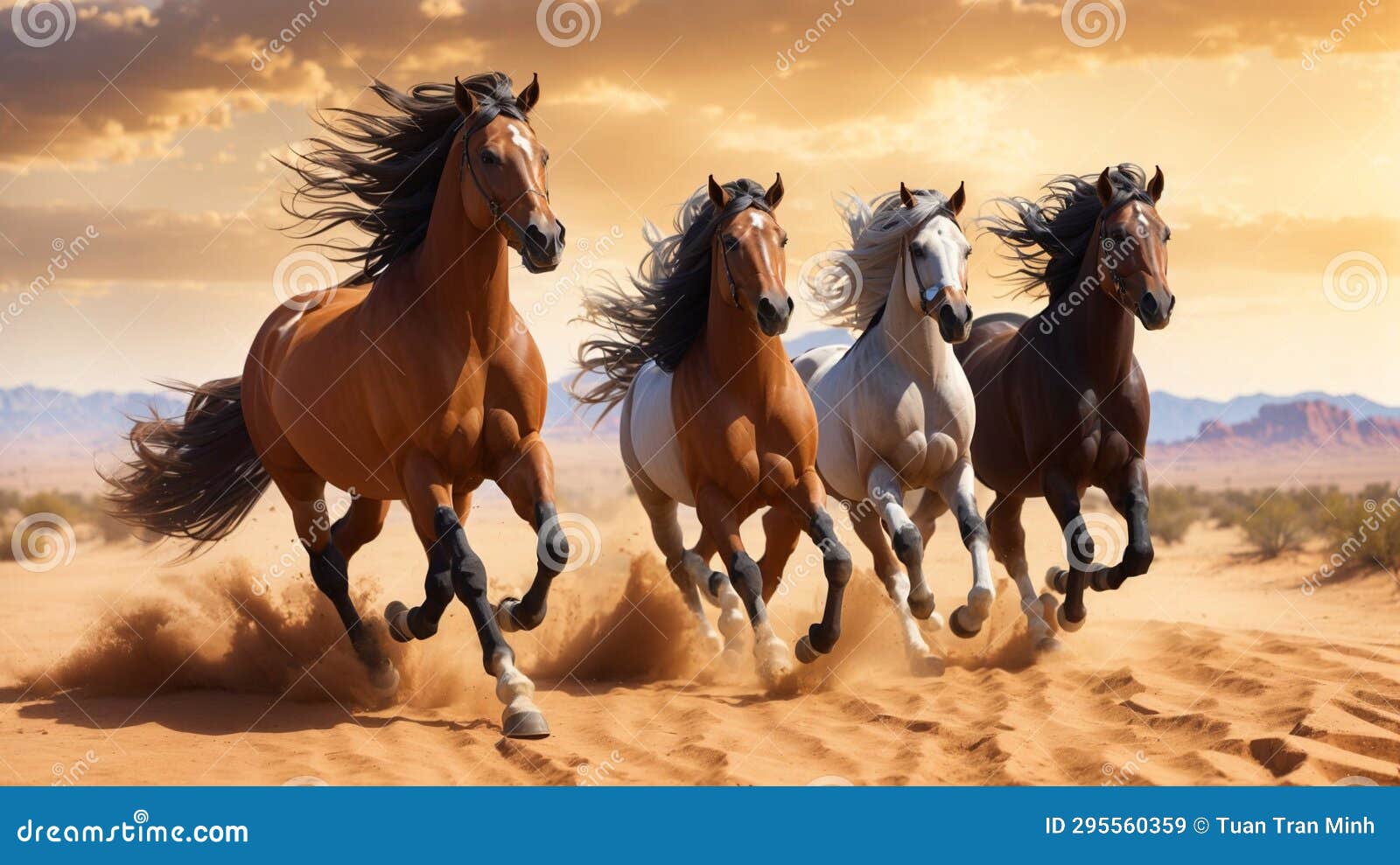 Three Horse And Flowers Vector Black And White | CartoonDealer.com ...