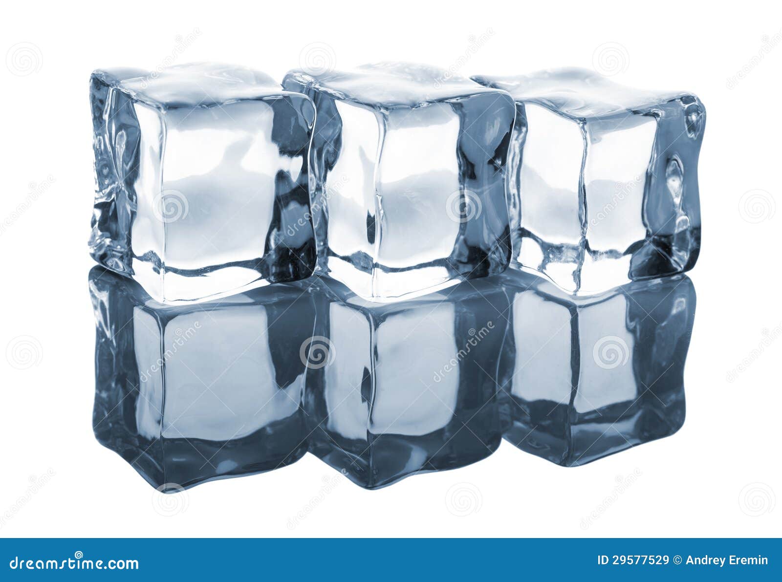 Three ice cubes stock image. Image of macro, light, refreshing - 29577529