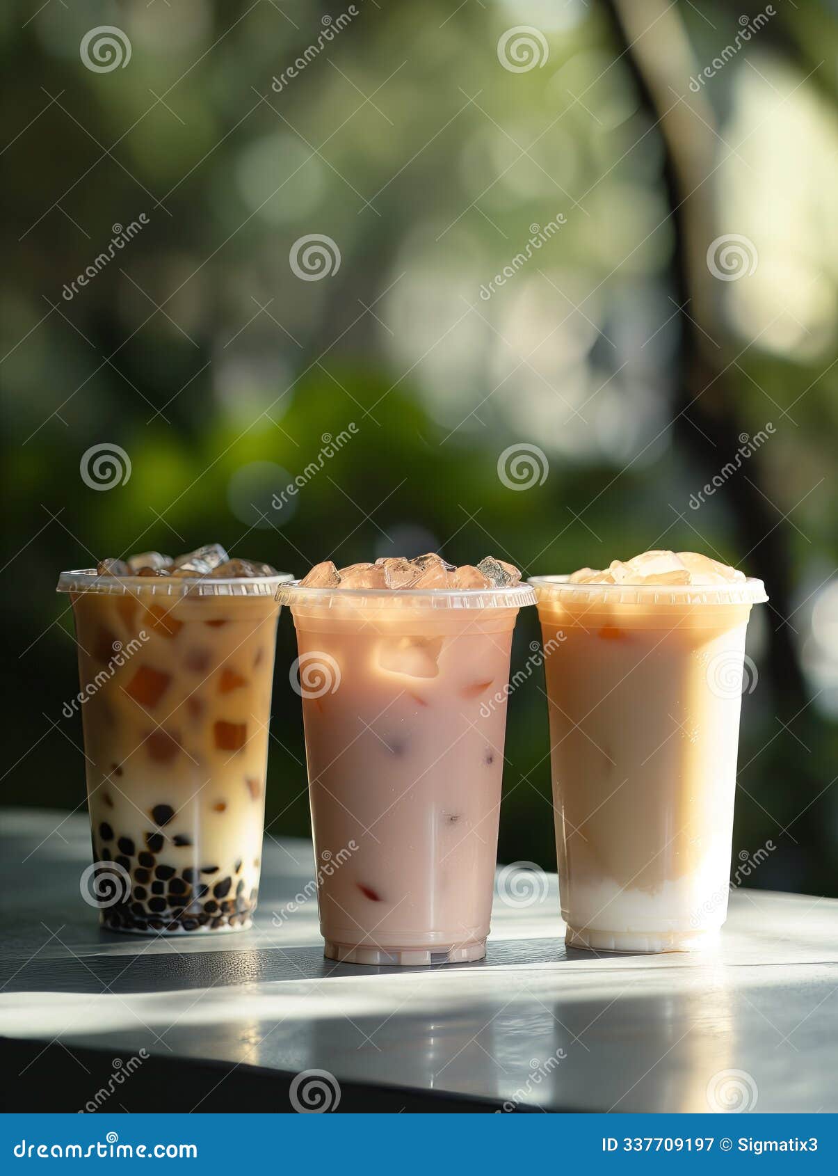 Bubble Tea Drinks Big Vector Set | CartoonDealer.com #324416013