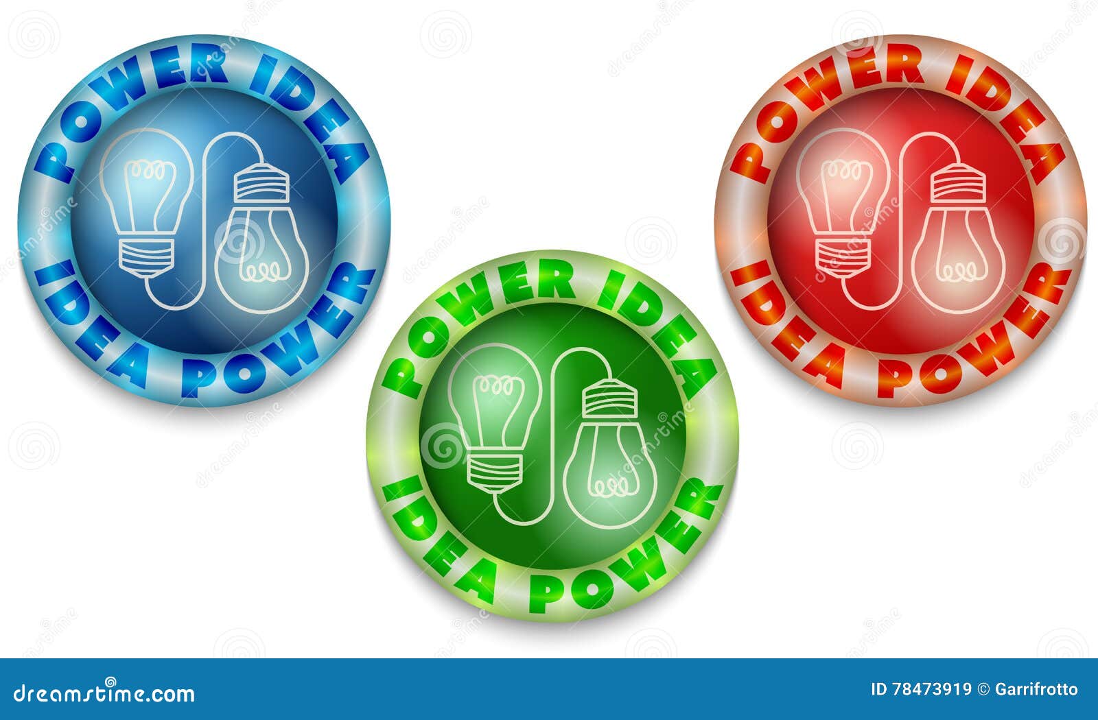 Three icons stock vector. Illustration of arrows, back - 78473919