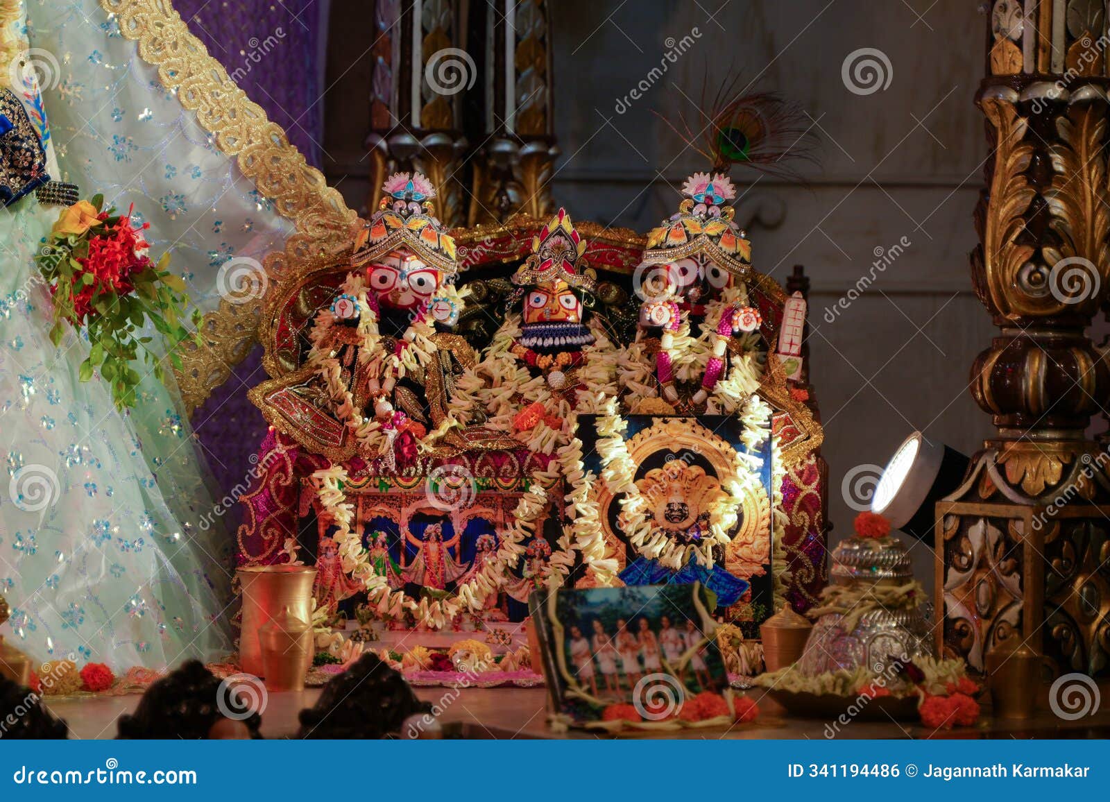 Jagannath God Balaram God And Mother Suvadra Royalty-Free Stock Image ...