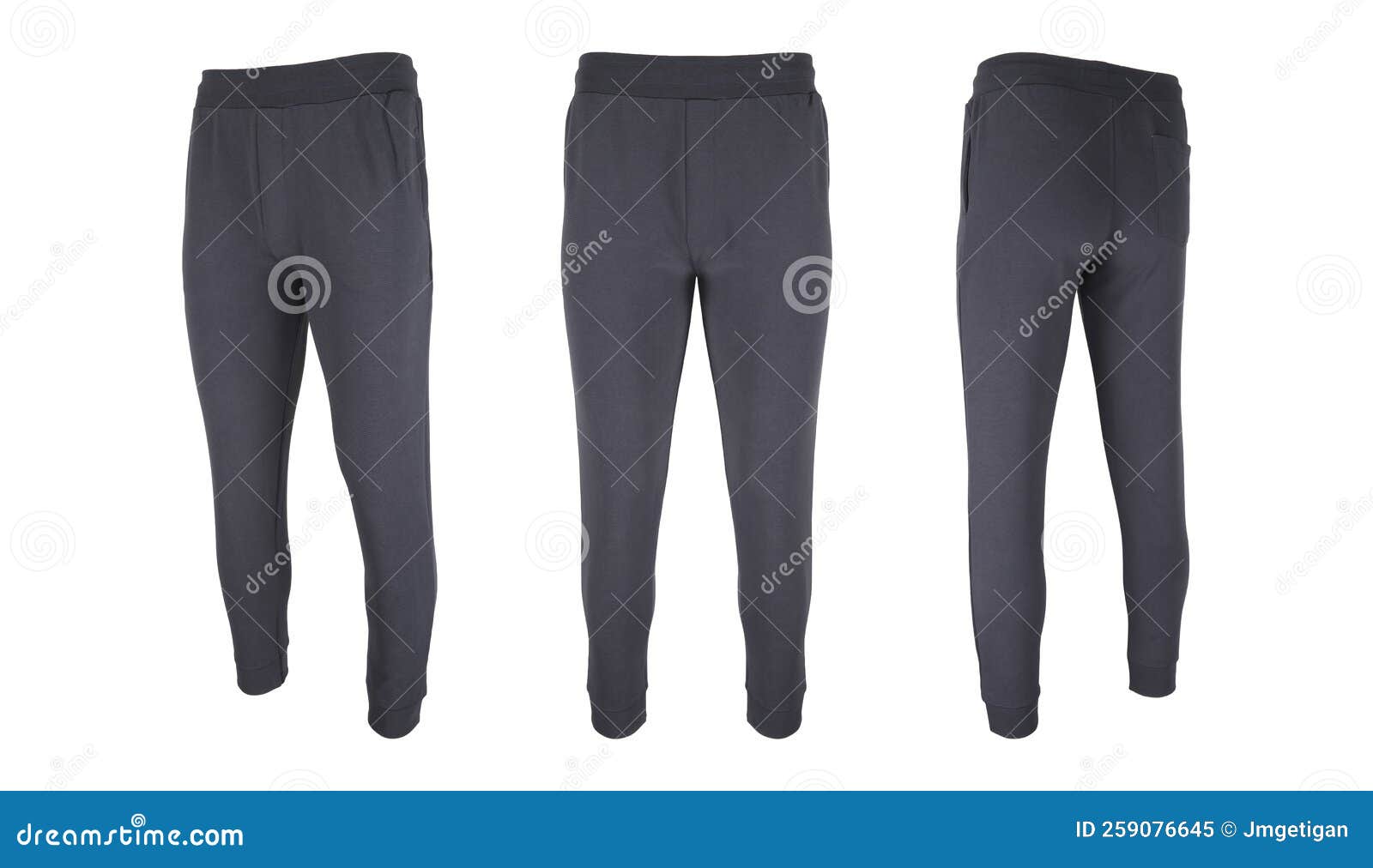 Images of a Man`s Pants in Three Angles Stock Image - Image of ...