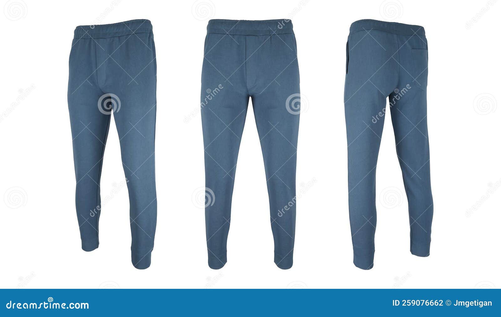Images of a Man`s Pants in Three Angles Stock Photo - Image of ...