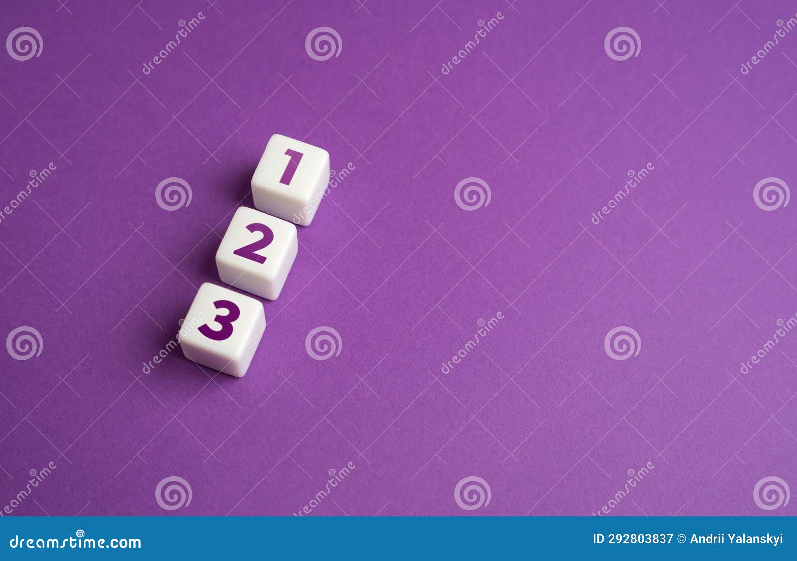 Three Items. Passing the Steps According To the Instructions Stock ...