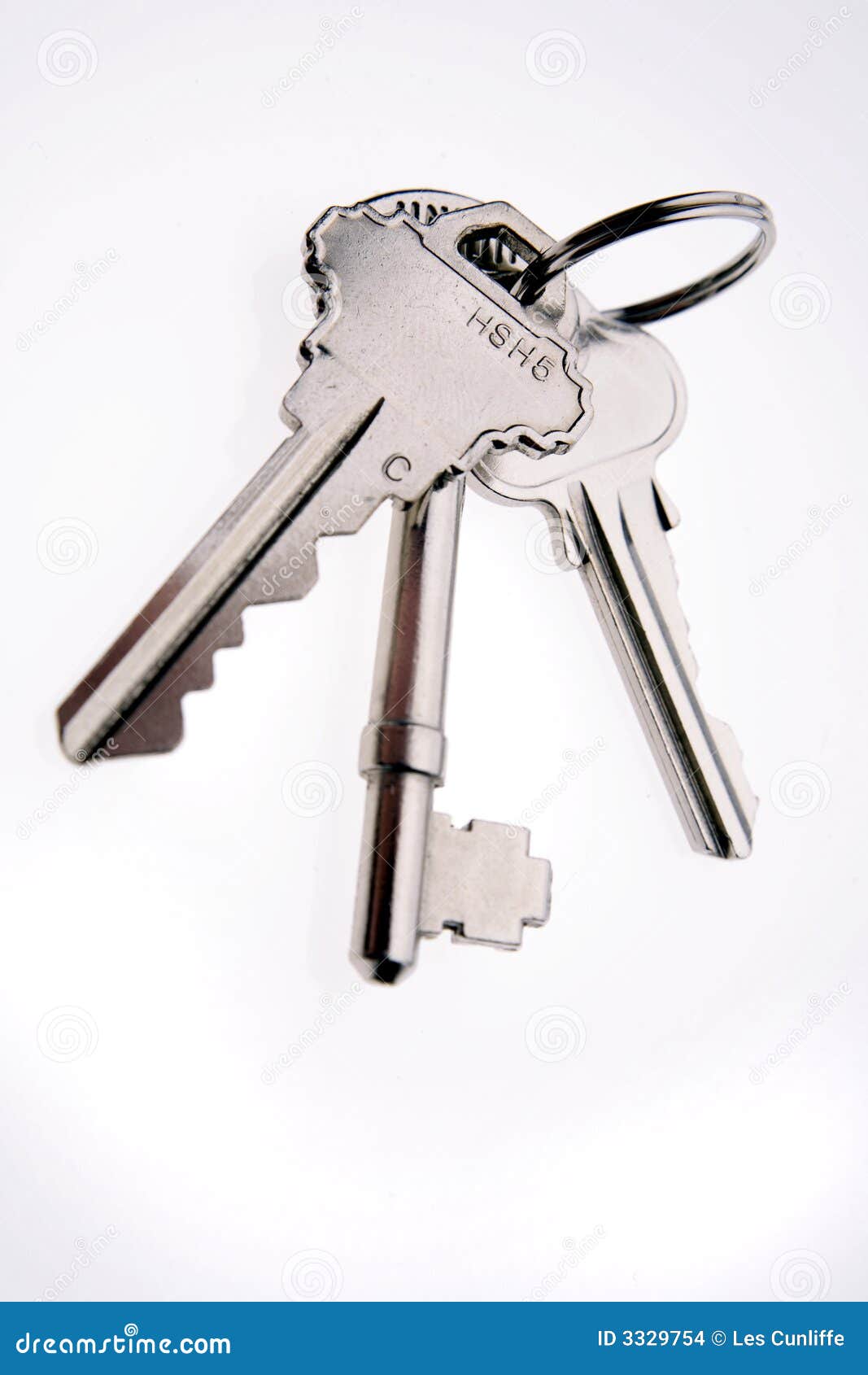 Three keys stock photo. Image of protection, security - 3329754