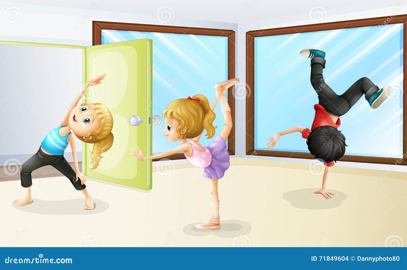 Stretching Cartoons, Illustrations & Vector Stock Images - 9657 ...