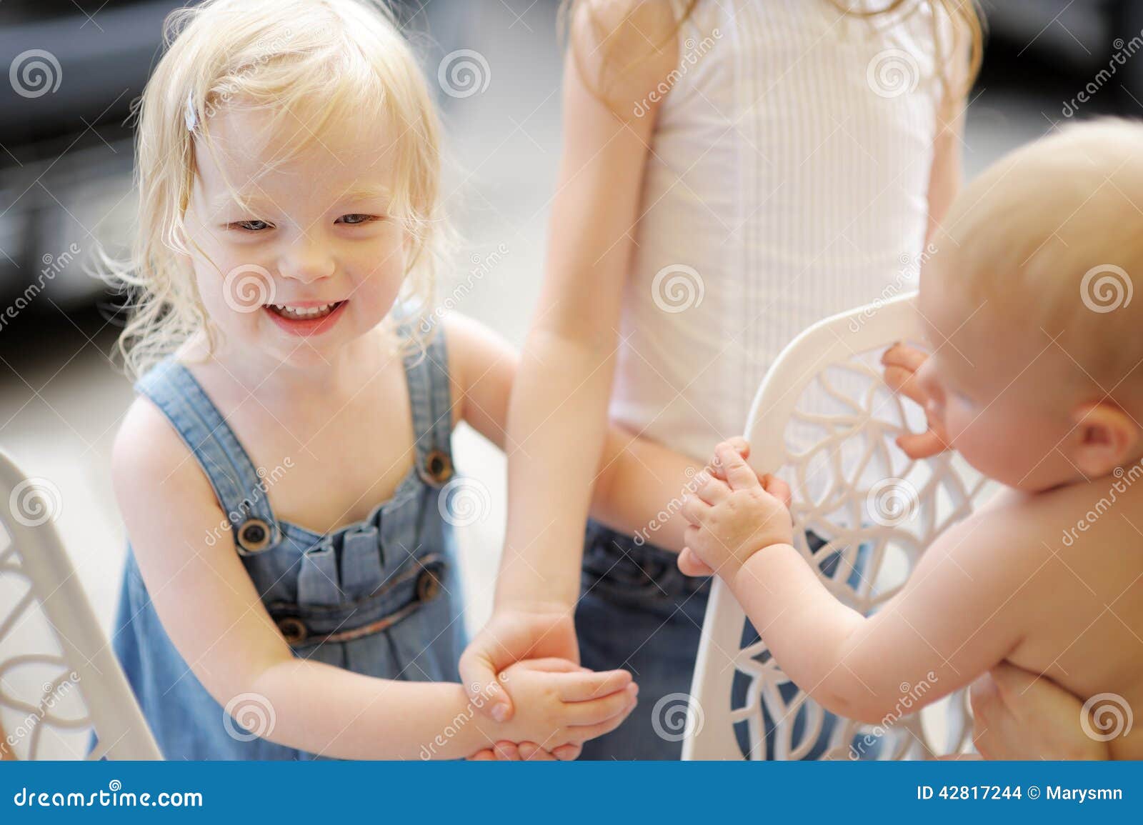 Three kids together stock photo. Image of kids, cheerful - 42817244