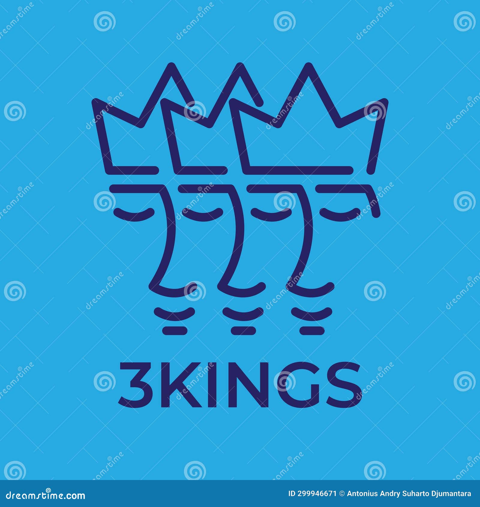 Three King Penguins Huddled Together On An Ice Floe In A Stormy Ocean ...