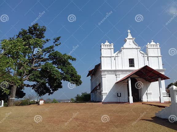Three Kings Church in the Goa, Goa Church. Stock Image - Image of house ...